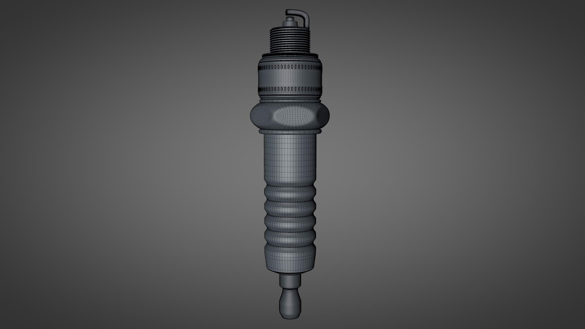 3D Spark Plug Model - TurboSquid 1329921