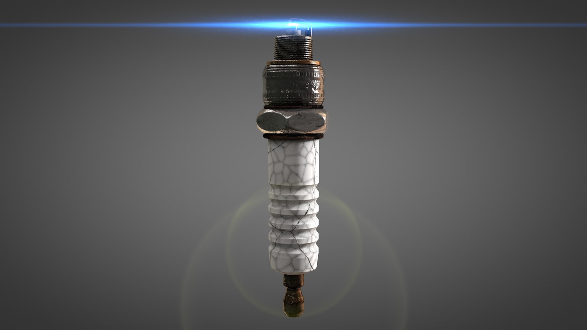 3D Spark Plug Model - TurboSquid 1329921