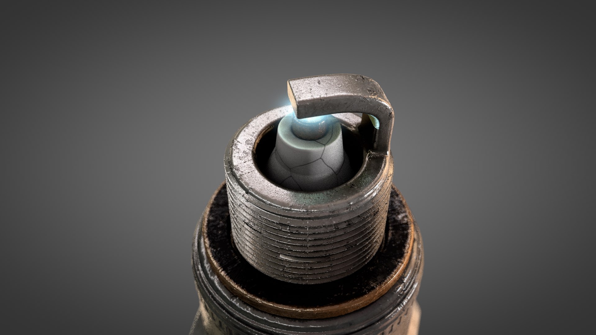 3D Spark Plug Model - TurboSquid 1329921