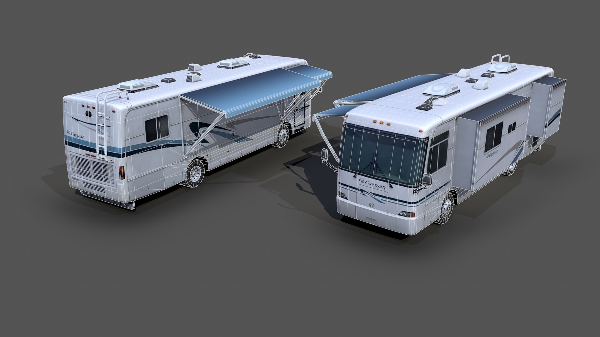 Monaco Cayman RV 2002 3D Model - TurboSquid 1762880
