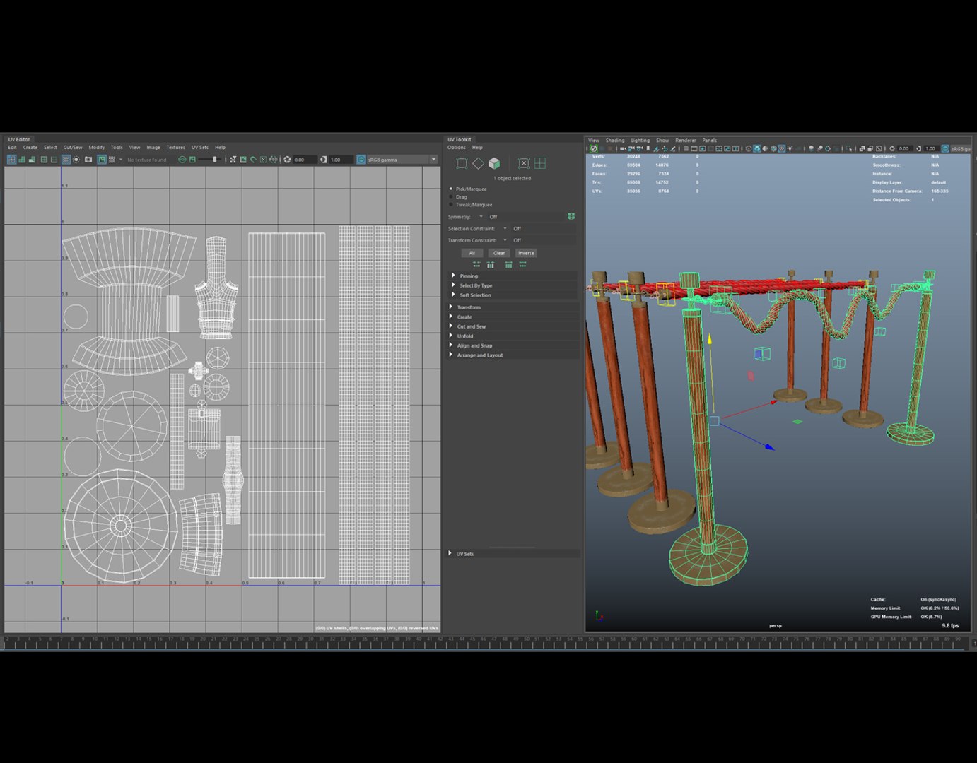 3D Partition Pole Model - TurboSquid 1557025