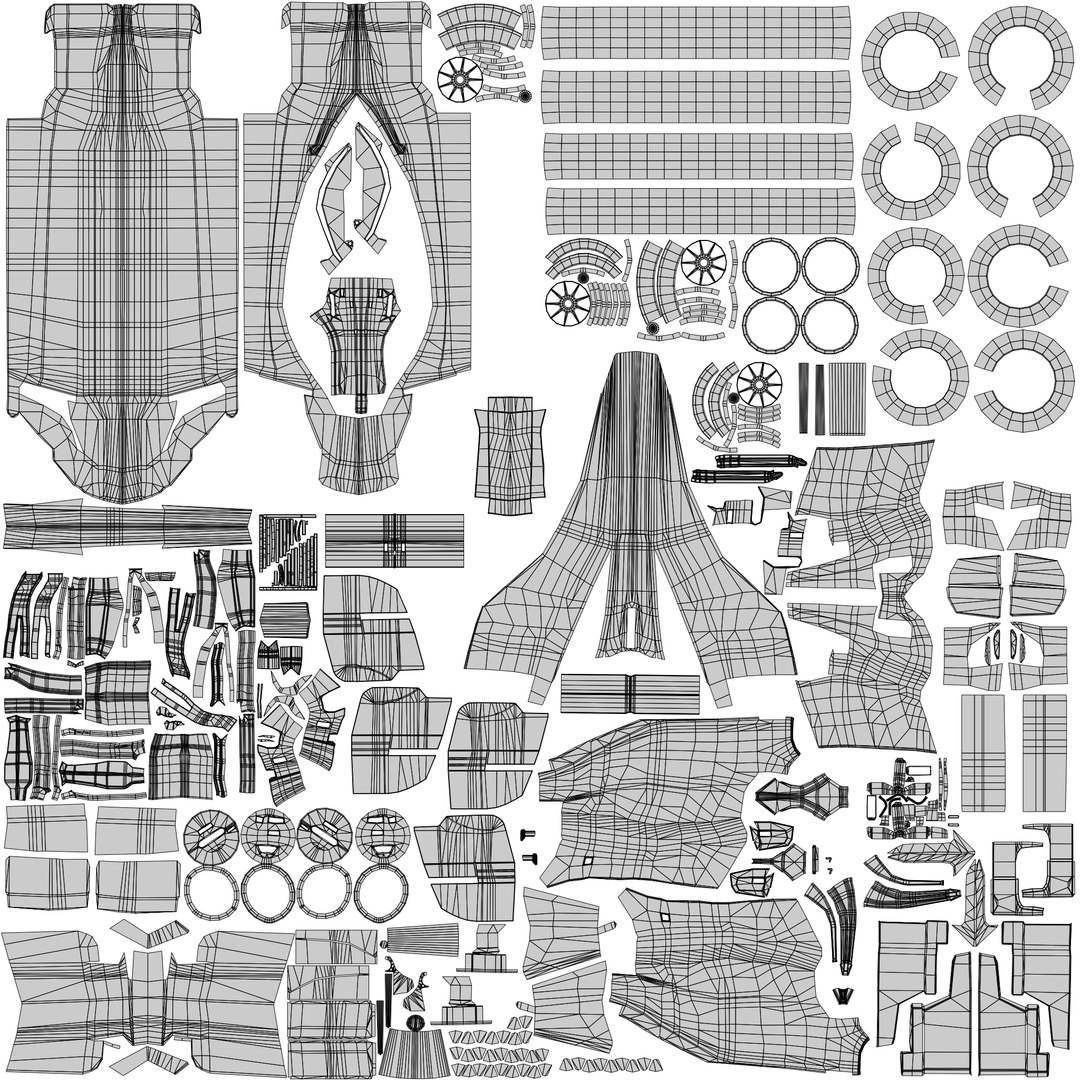 Formula 1 3D analysis template 3D - TurboSquid 2080742