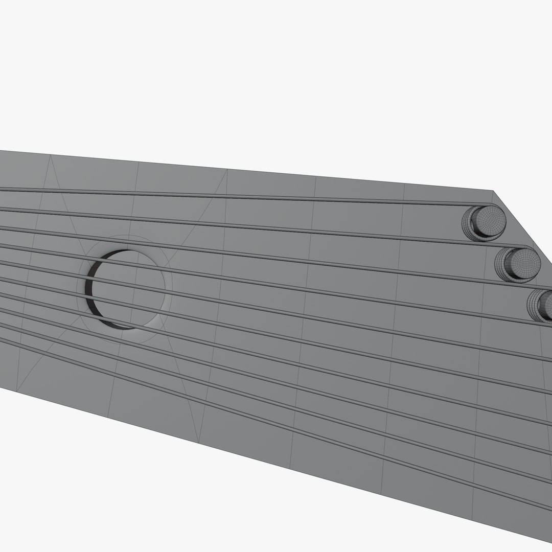 Gusli PBR 3D Model - TurboSquid 2374478