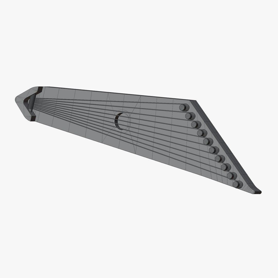 Gusli PBR 3D Model - TurboSquid 2374478