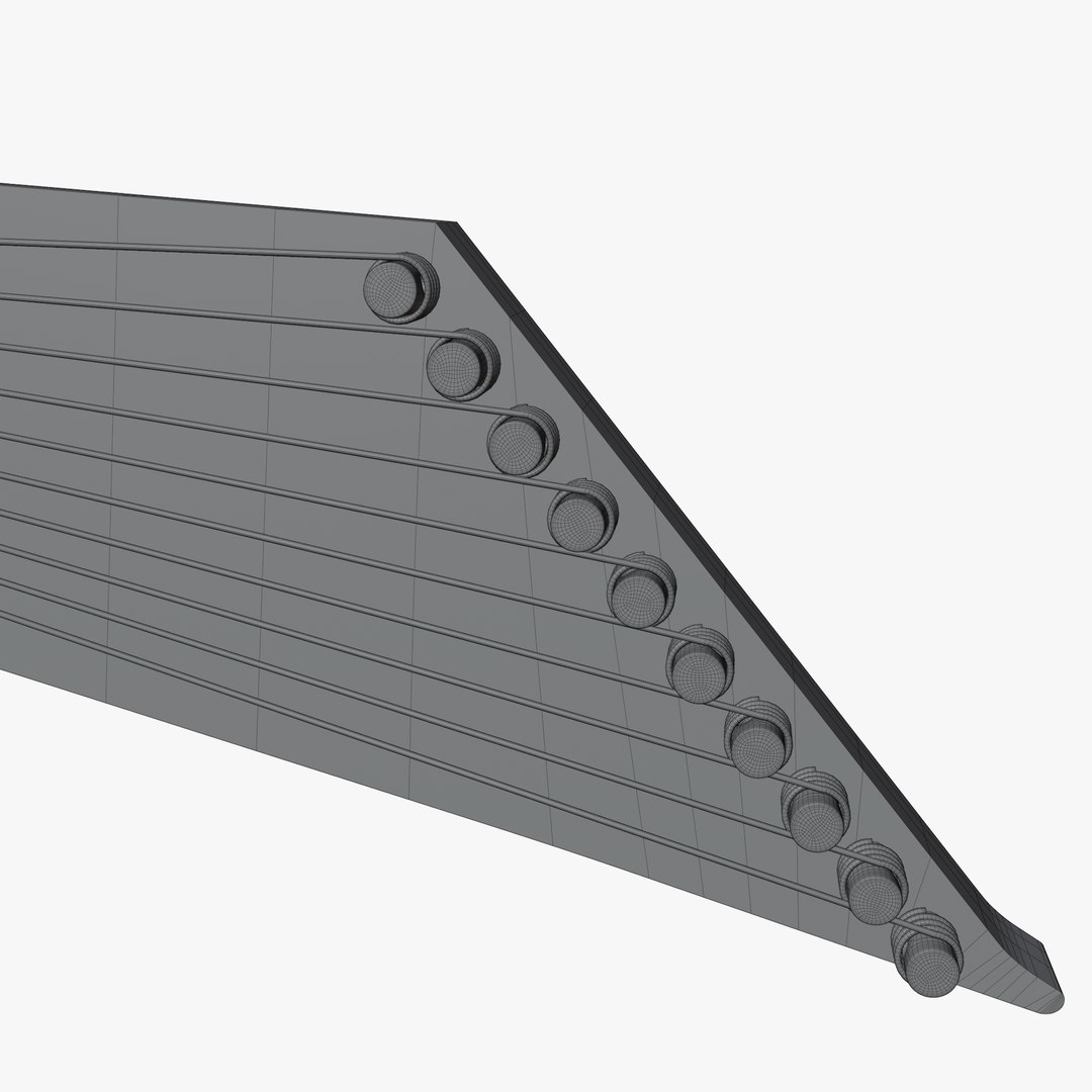 Gusli PBR 3D Model - TurboSquid 2374478