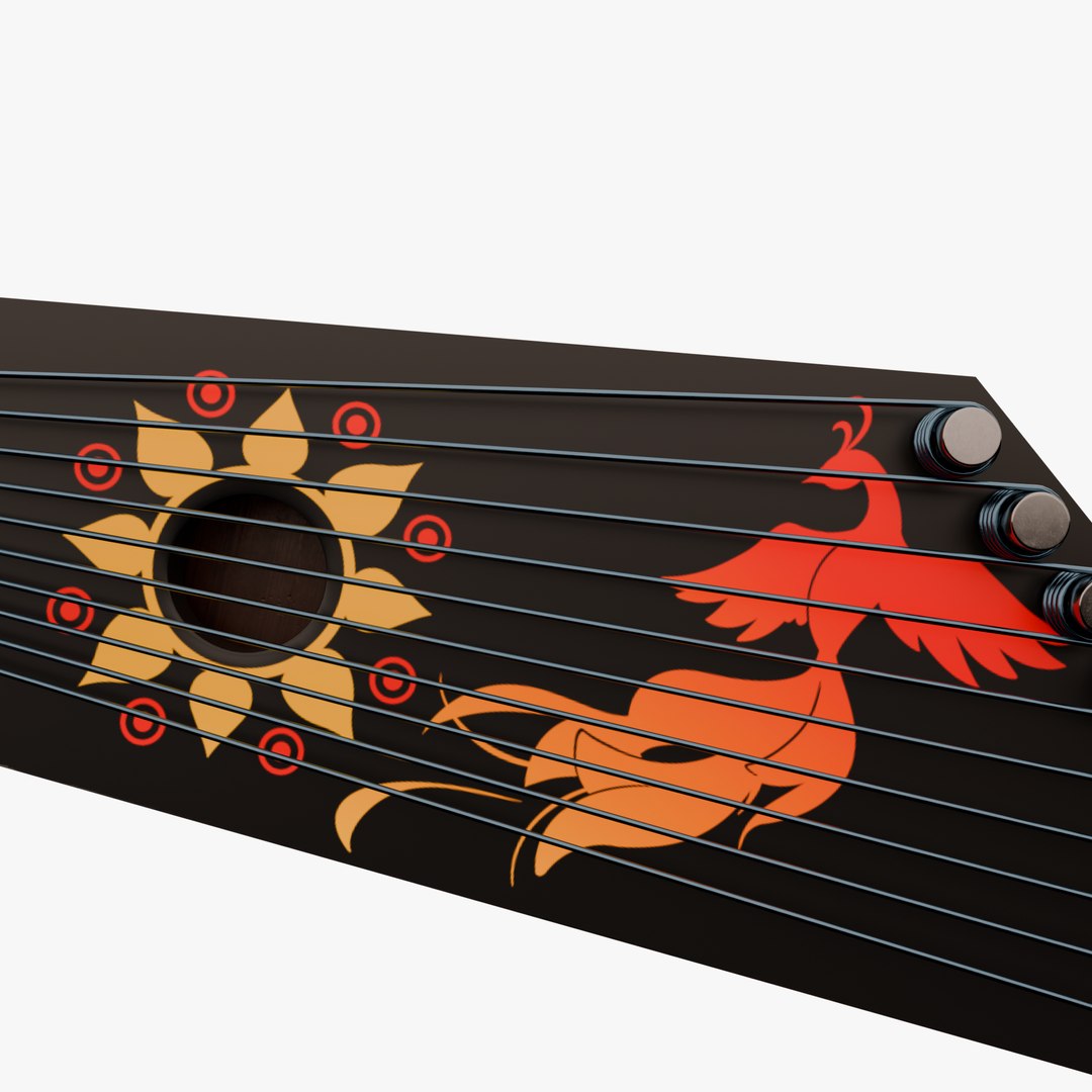 Gusli PBR 3D Model - TurboSquid 2374478