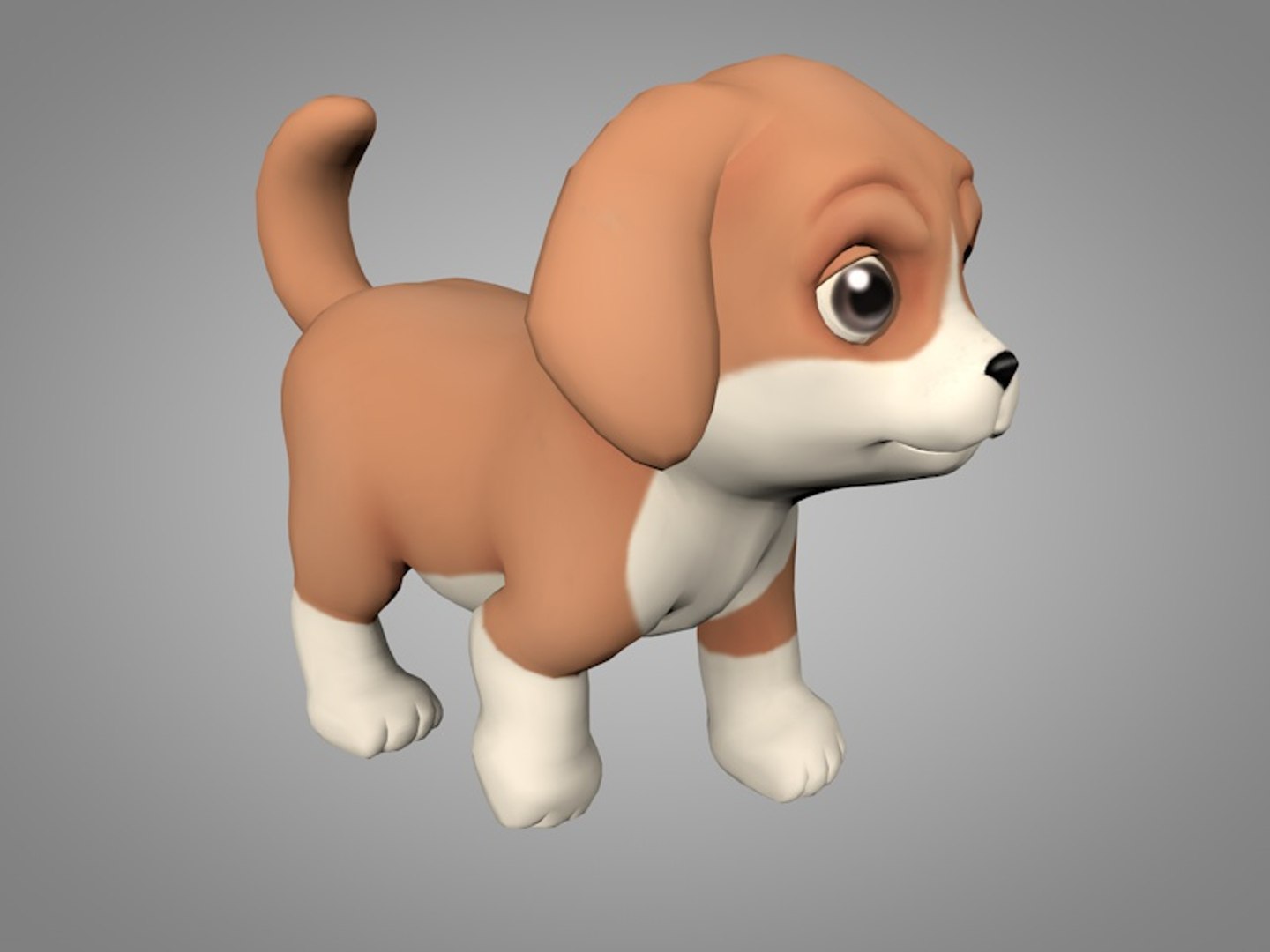 3D puppy pup model - TurboSquid 1364491
