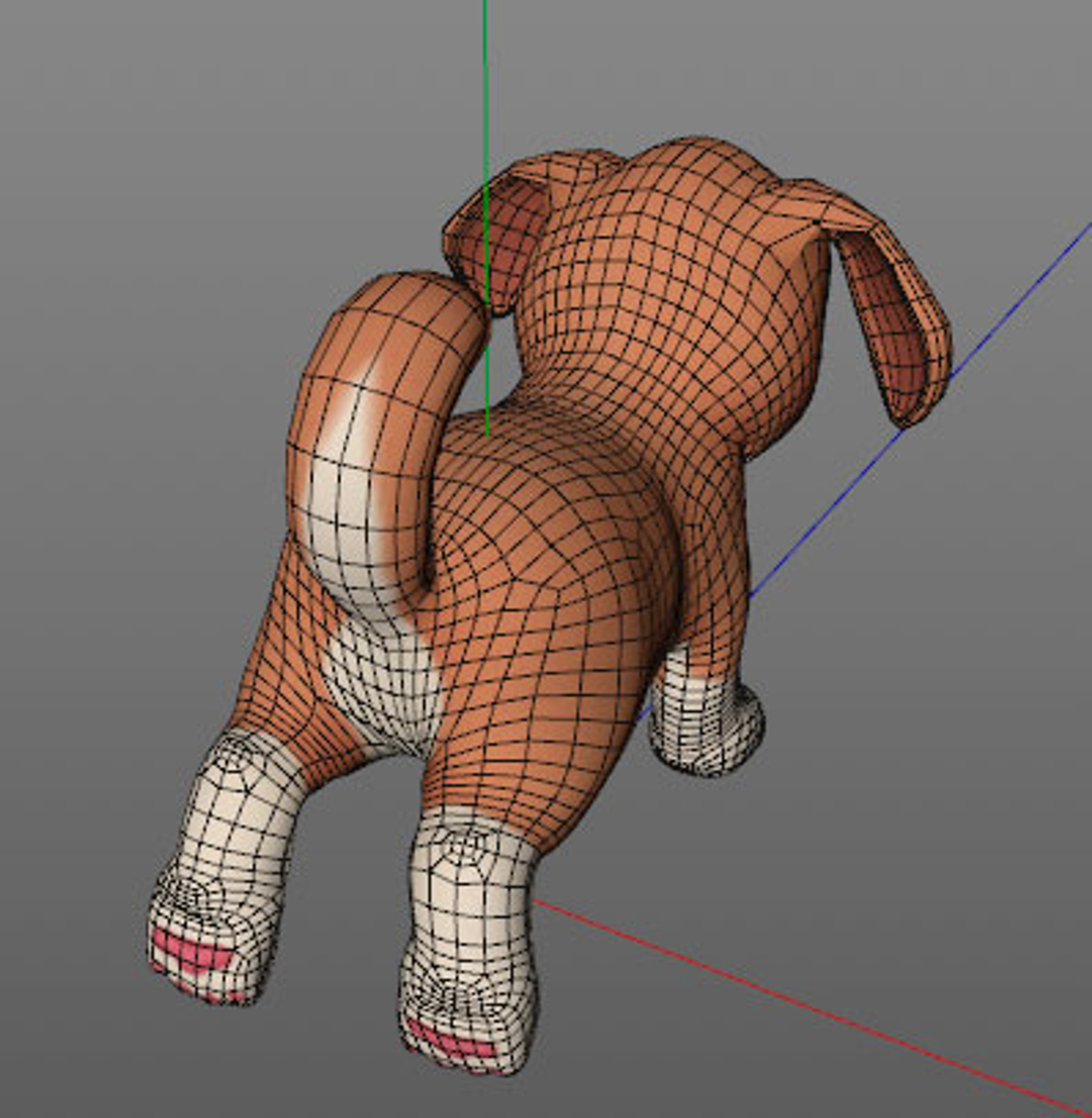 3D puppy pup model - TurboSquid 1364491