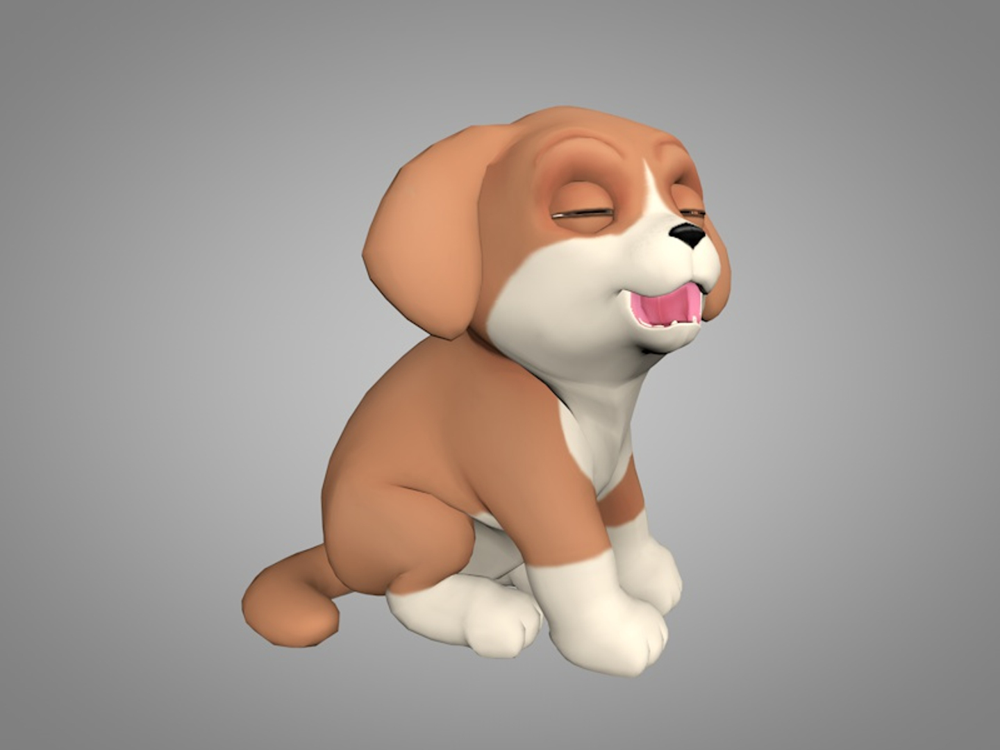 3D puppy pup model - TurboSquid 1364491