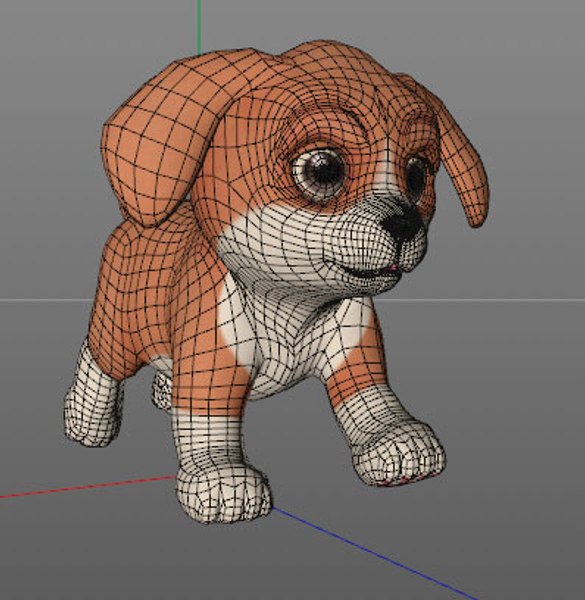 3D puppy pup model - TurboSquid 1364491