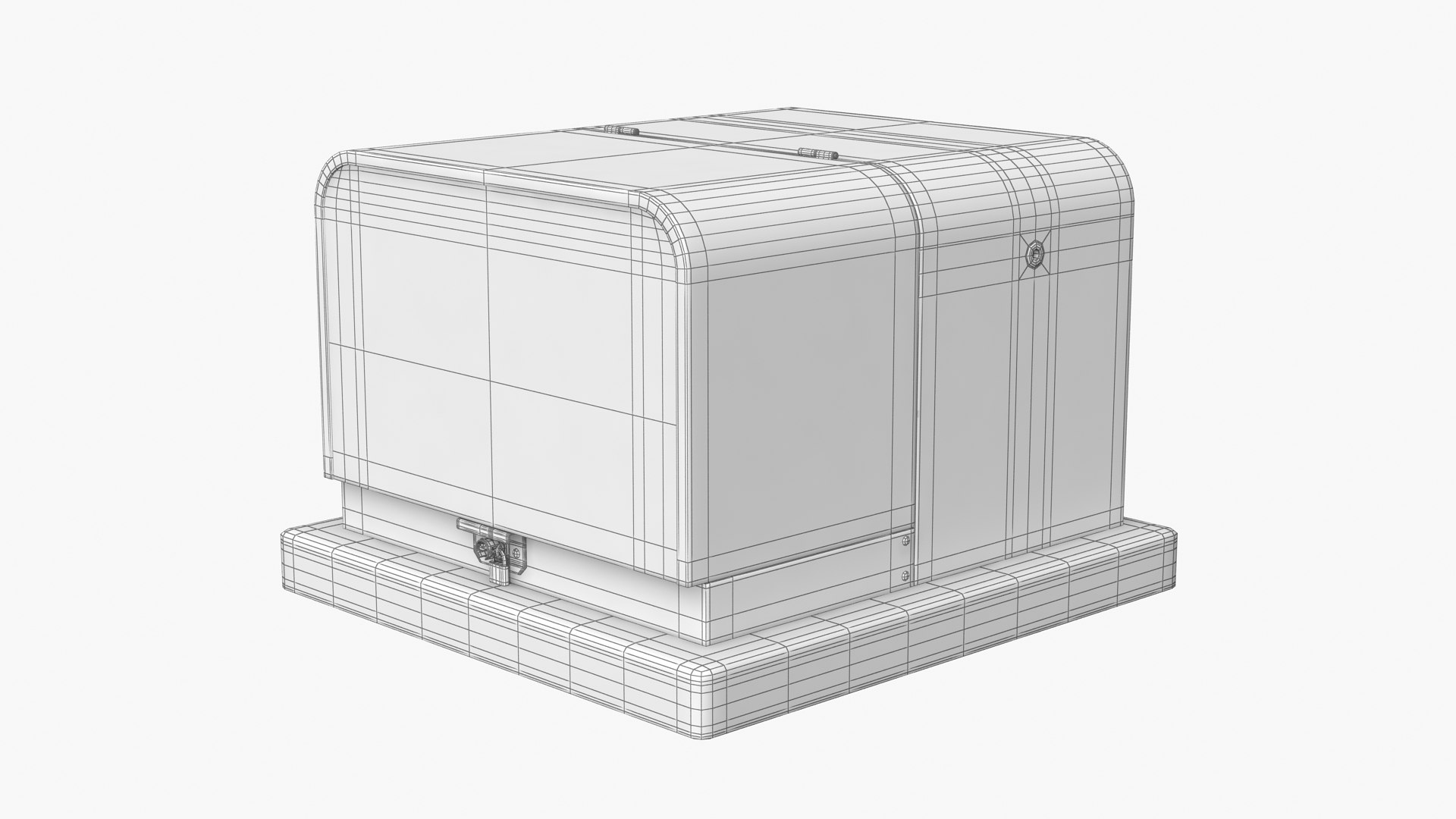 Utility Box V1 3D Model - TurboSquid 2286249