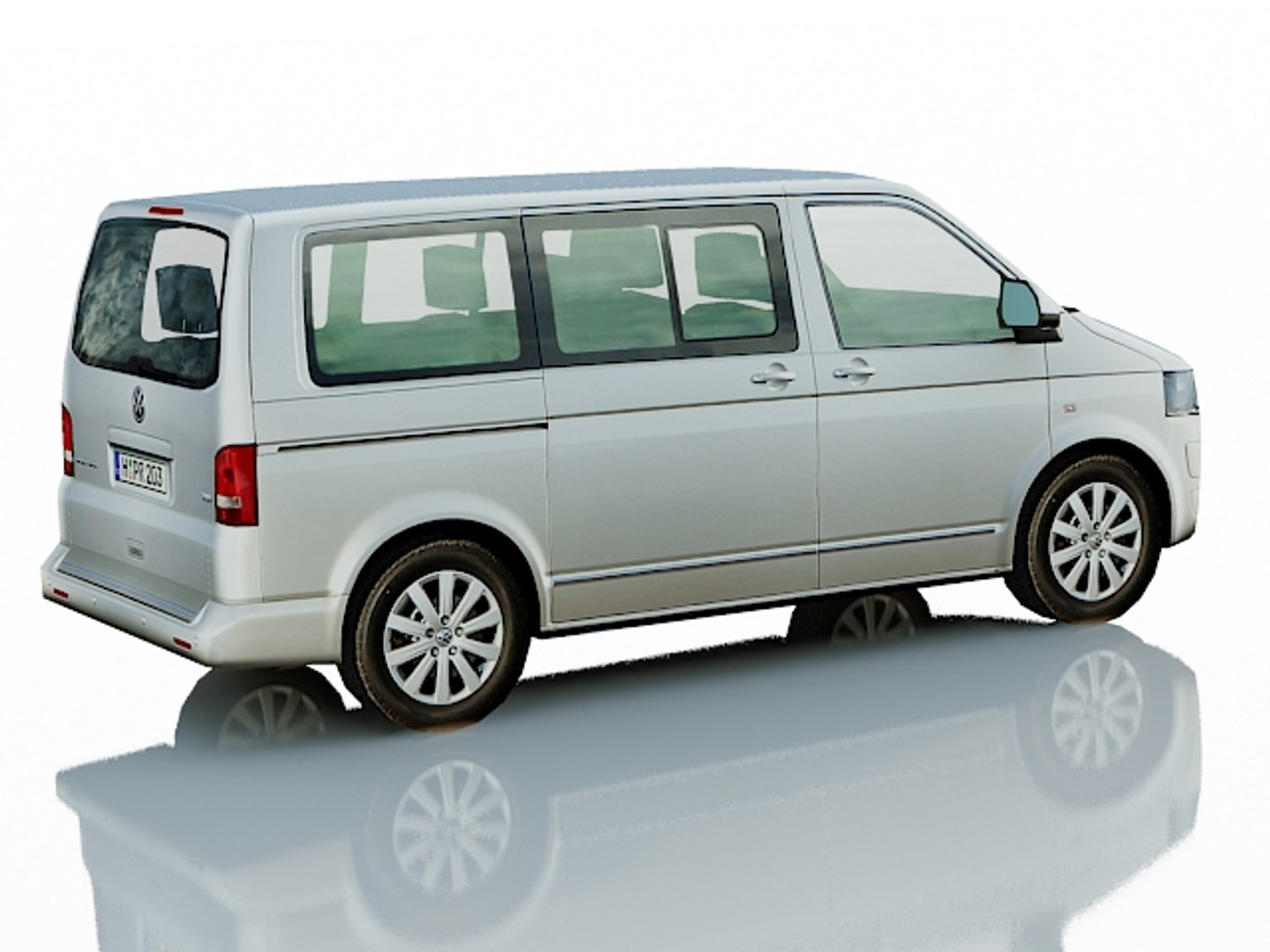3d Volkswagen T5 Multivan