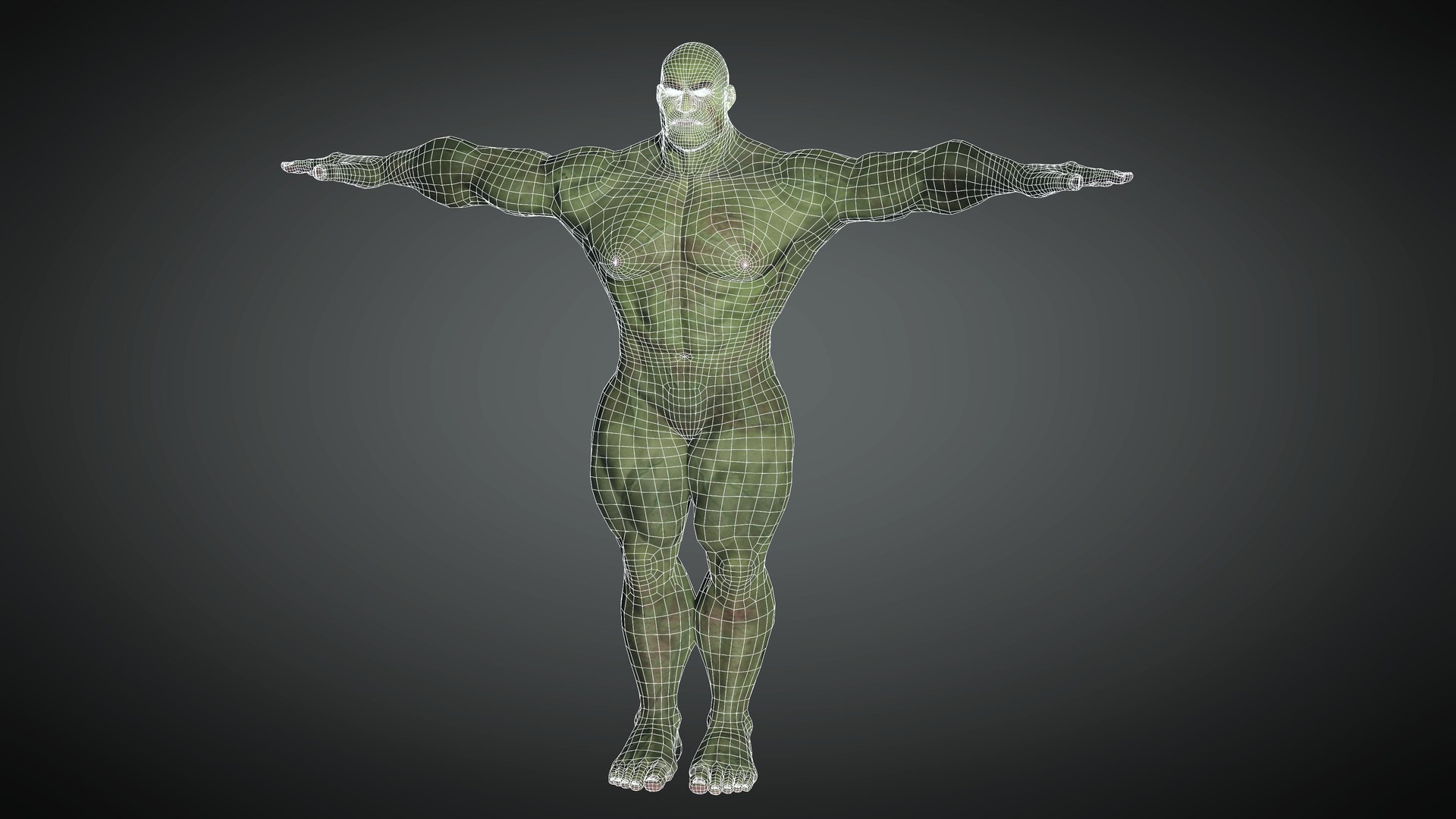 3D Realistic Hulk Character - Comic Character Model - TurboSquid 1963841