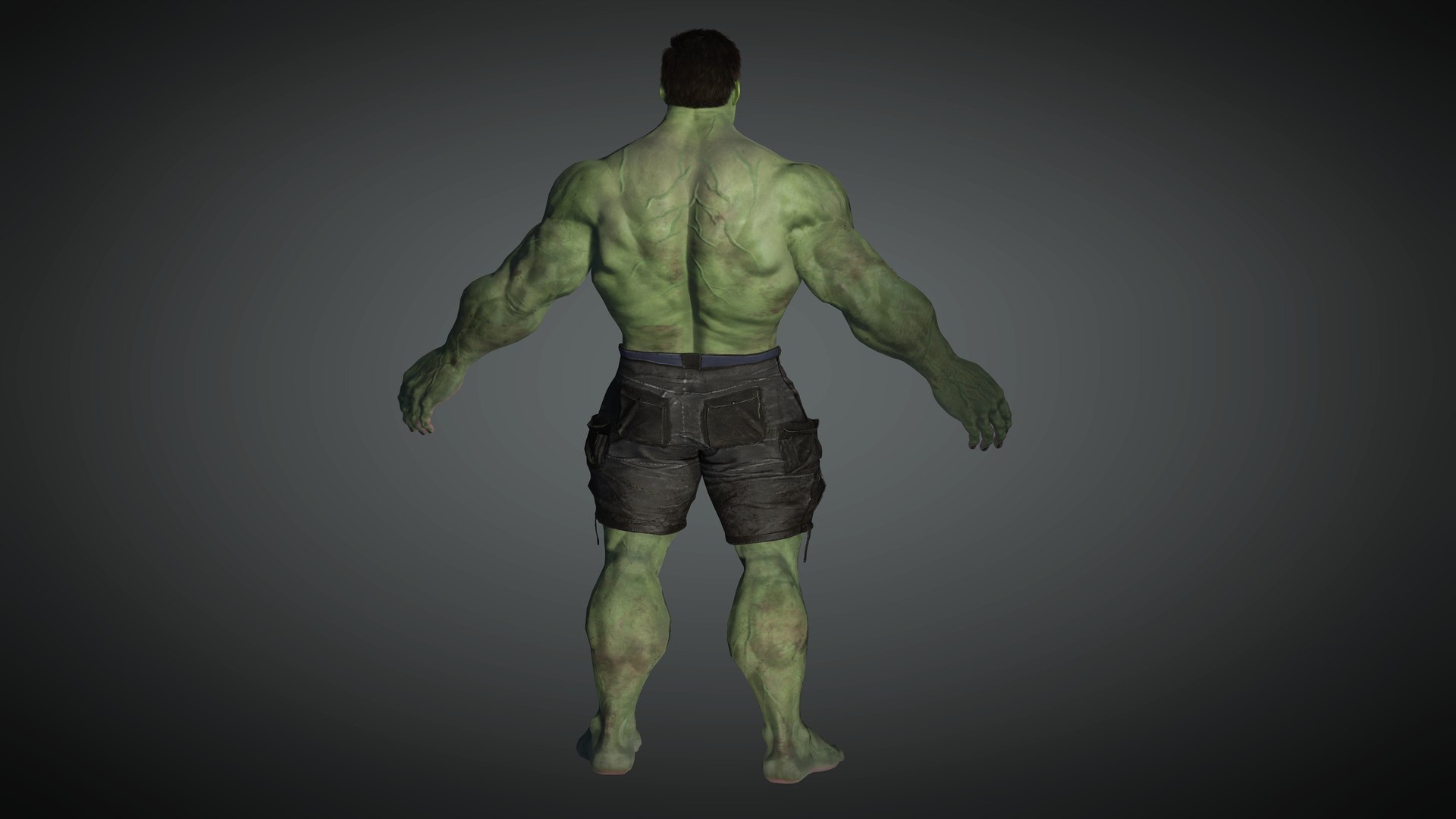 3D Realistic Hulk Character - Comic Character Model - TurboSquid 1963841