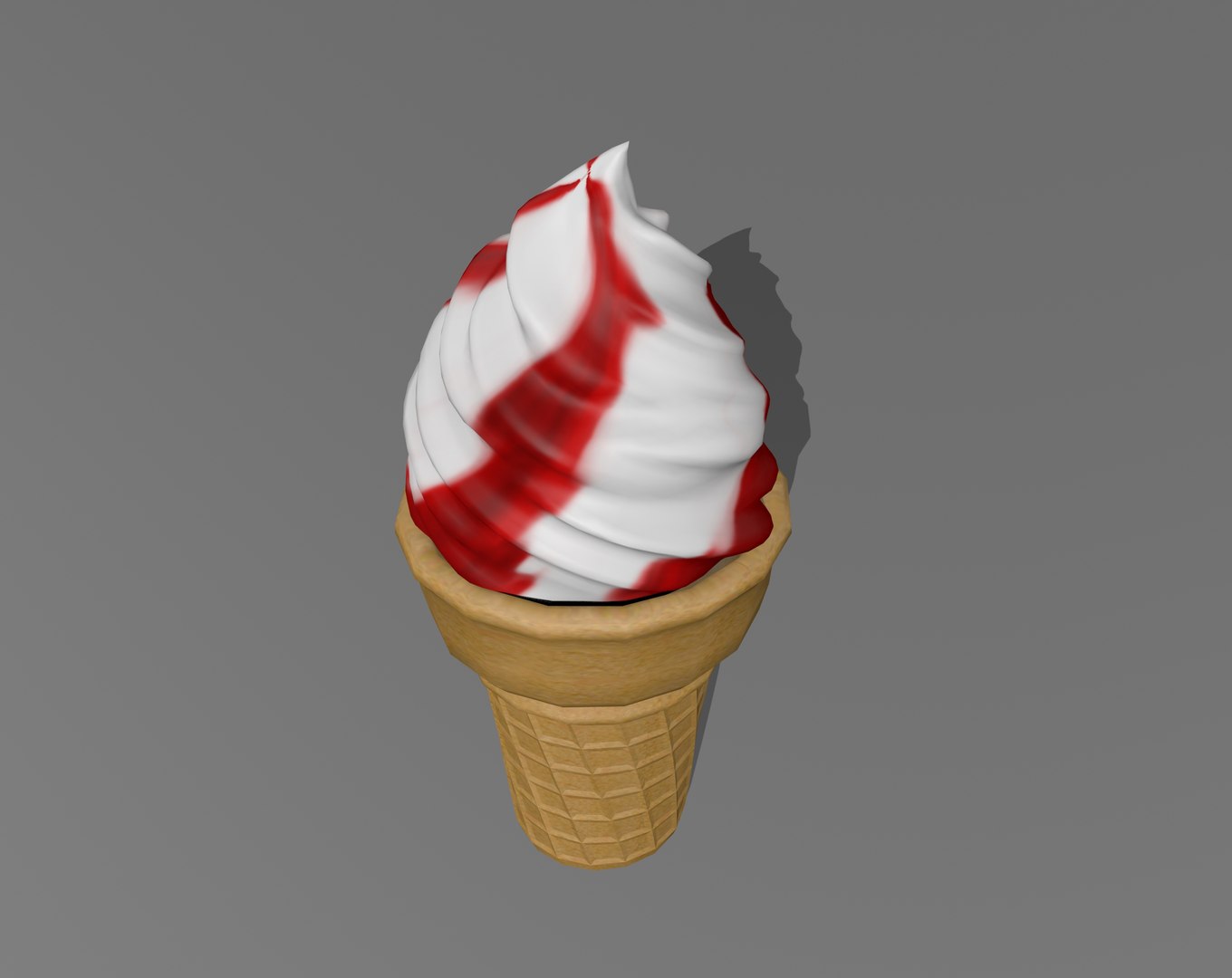 Realistic Cone 3d Model