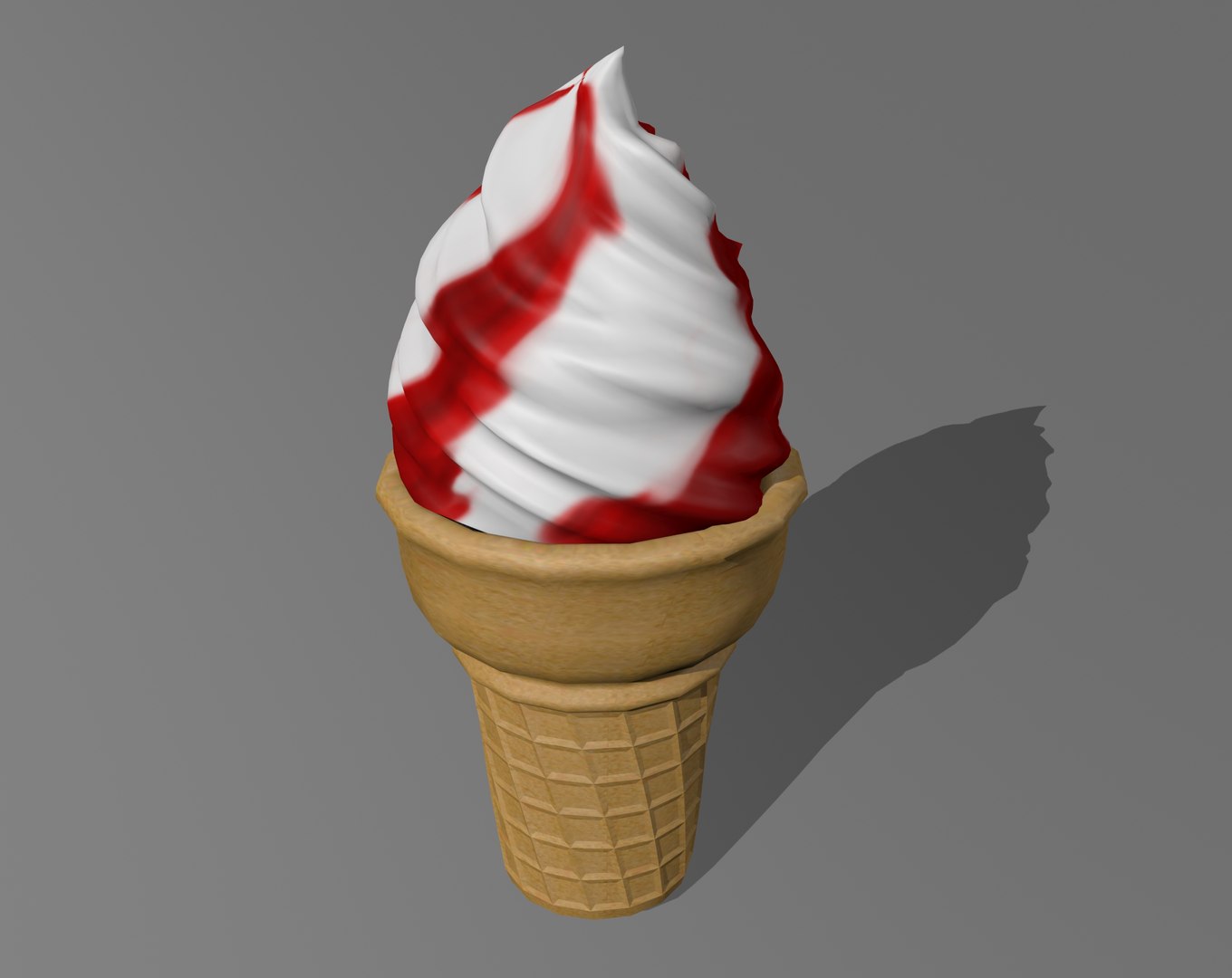 Realistic Cone 3d Model