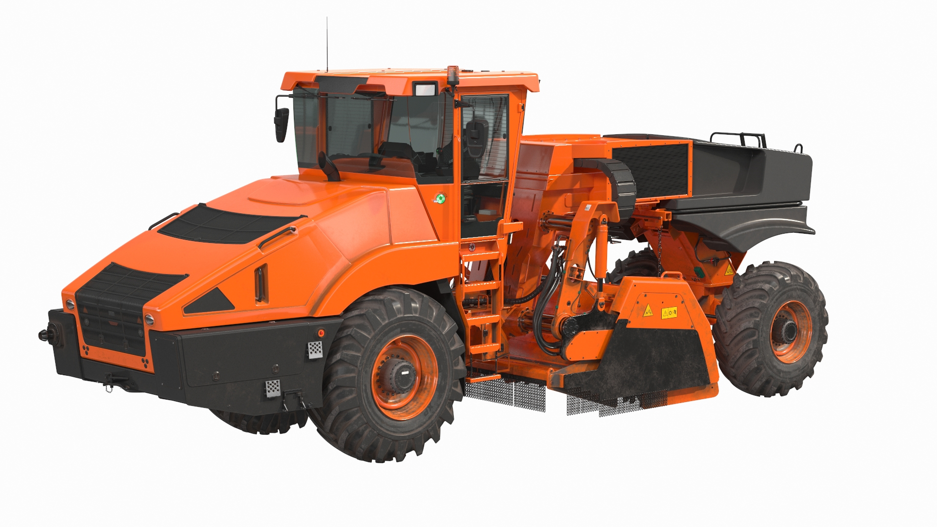 3D road recycler soil stabilizer - TurboSquid 1681733