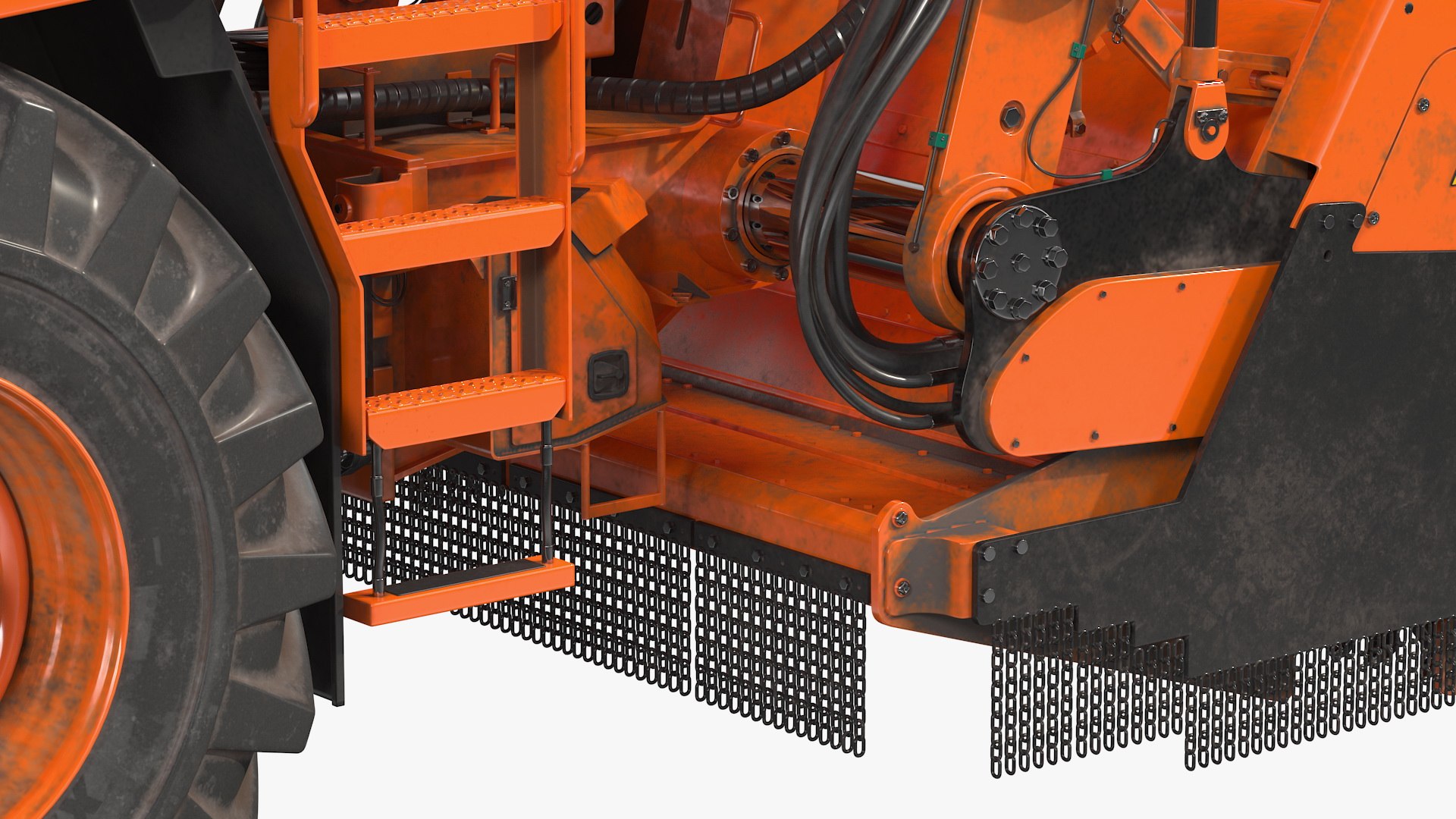 3D road recycler soil stabilizer - TurboSquid 1681733