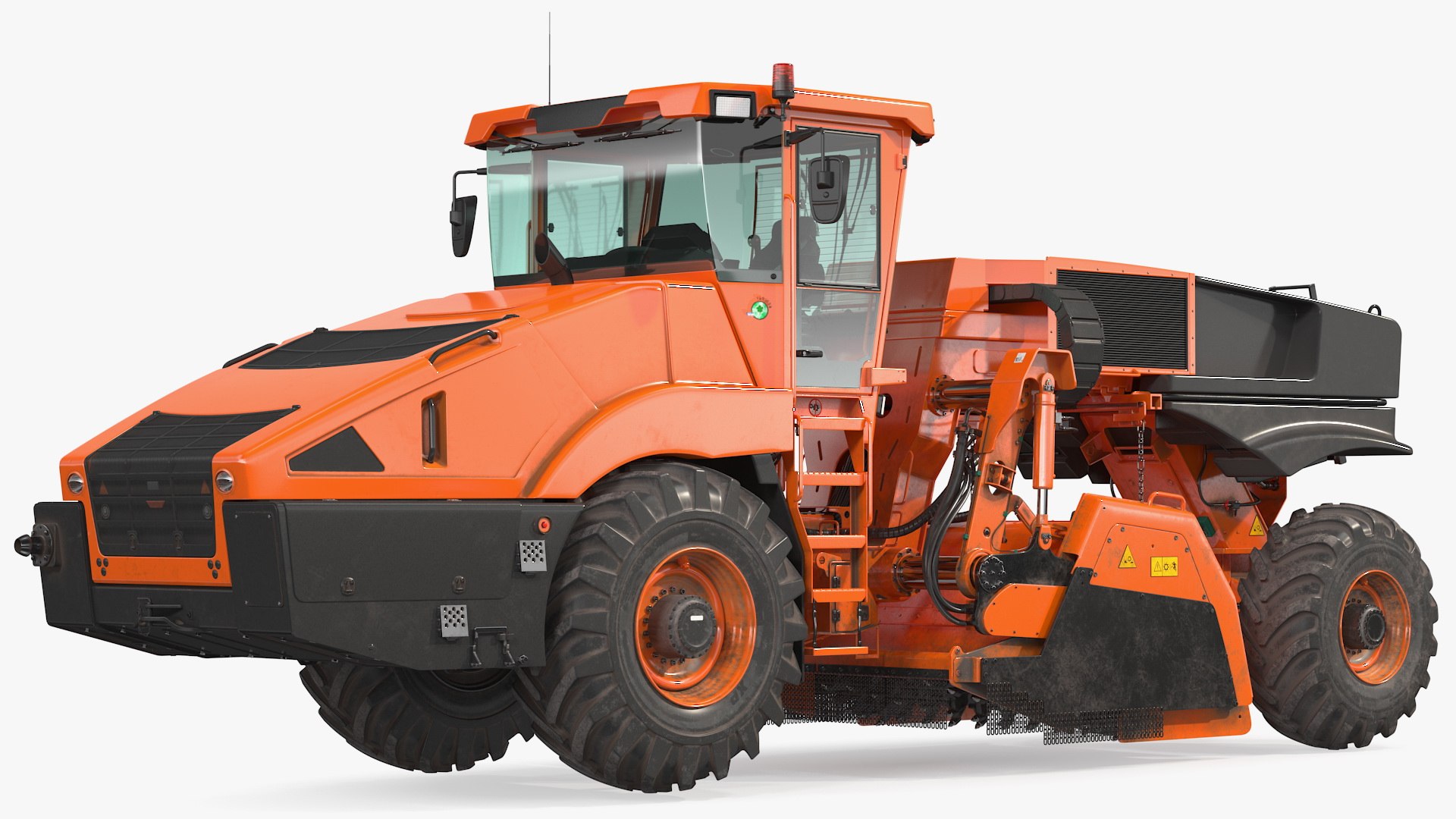 3D road recycler soil stabilizer - TurboSquid 1681733