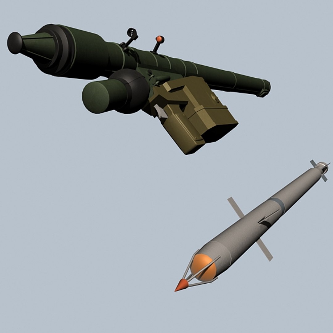 Sa-16 Missile Launcher 3d Model