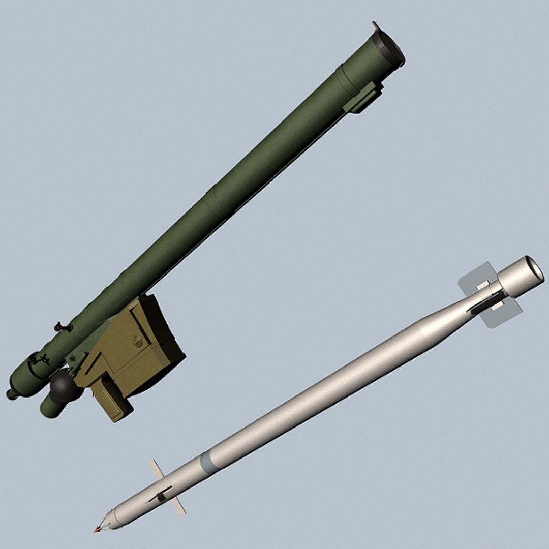 Sa-16 Missile Launcher 3d Model