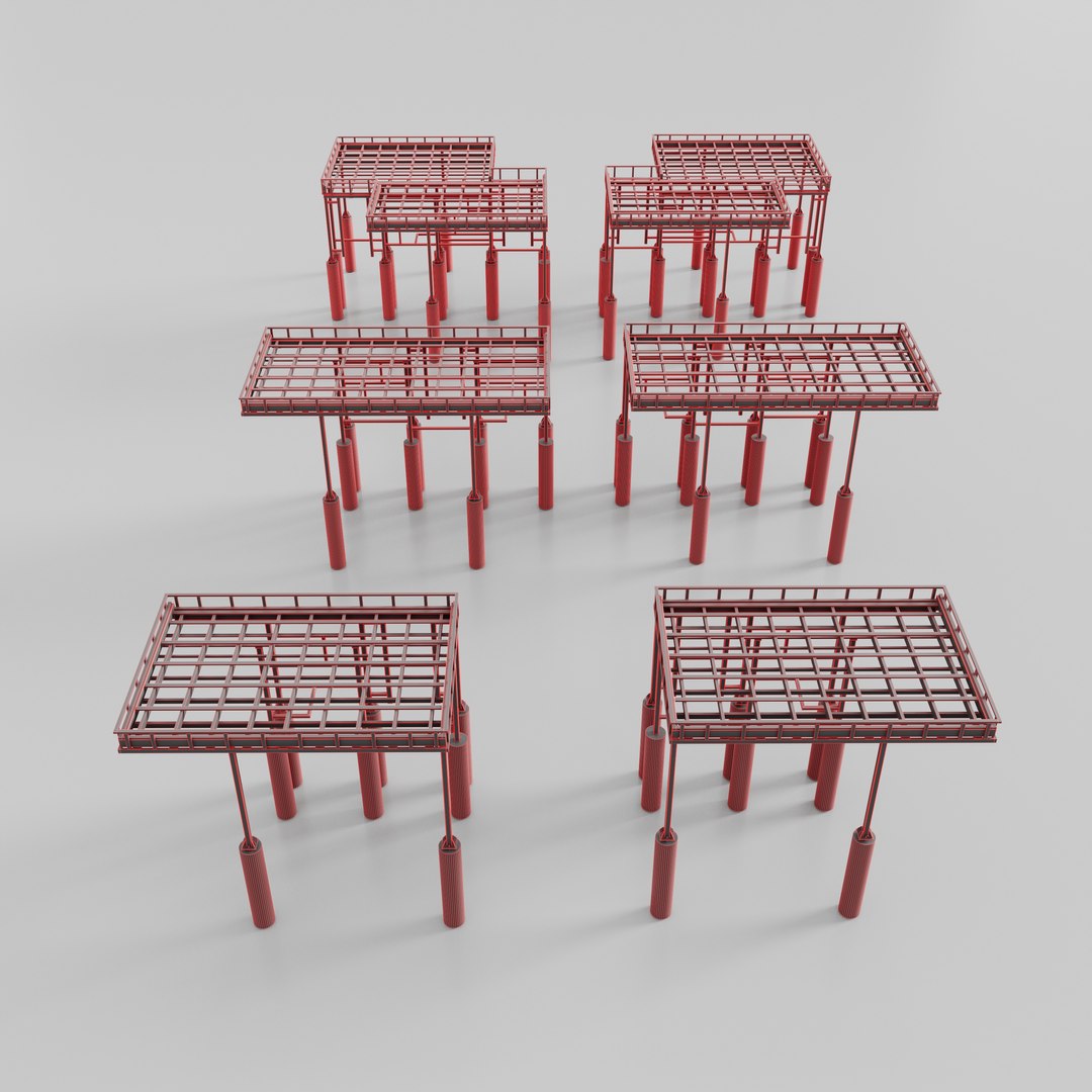 3D Metal Canopies - TurboSquid 2236192