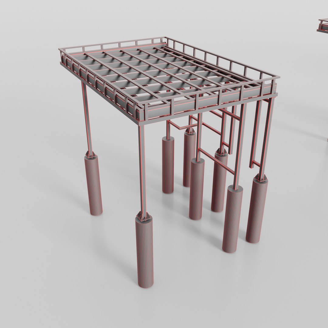 3D Metal Canopies - TurboSquid 2236192