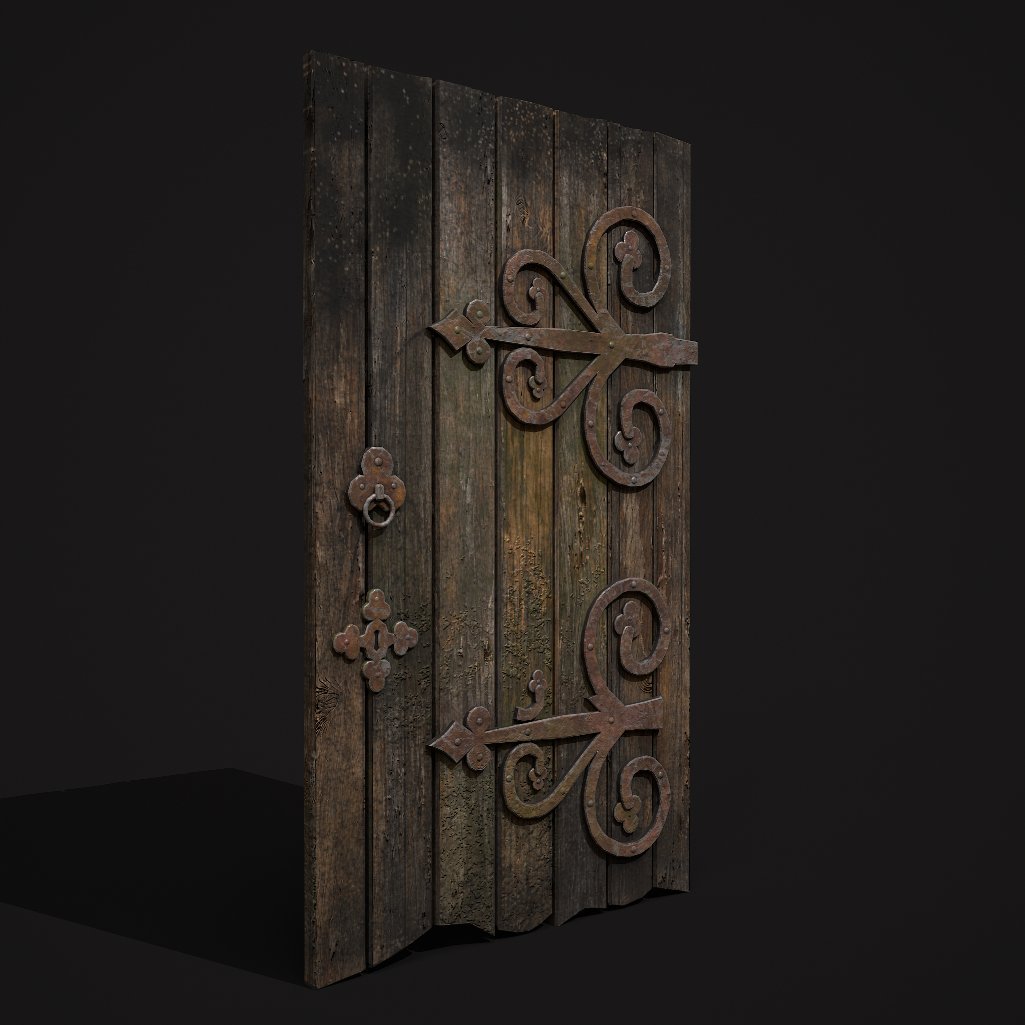 3D Medieval Fantasy Door - TurboSquid 1756080