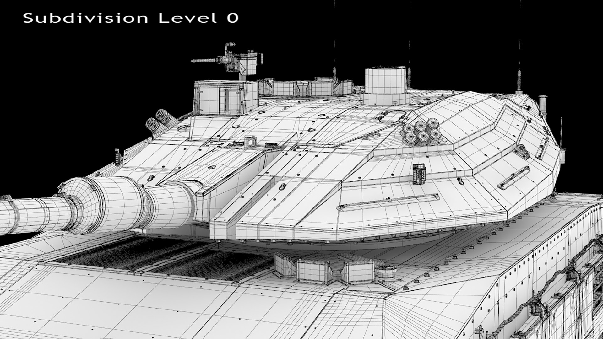 Merkava Mk4 Main Battle Tank Model - TurboSquid 1374623