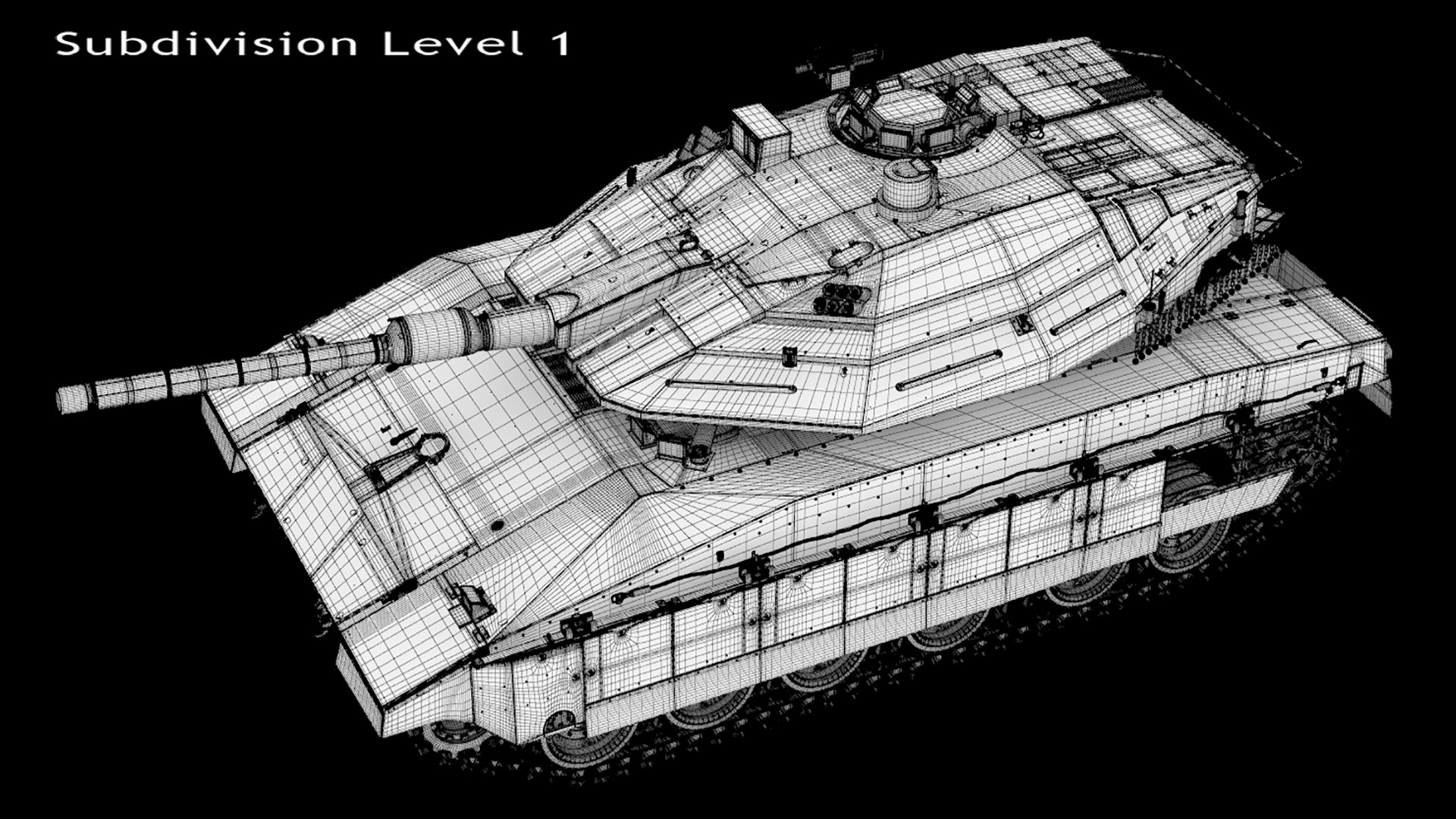 Merkava Mk4 Main Battle Tank Model - TurboSquid 1374623