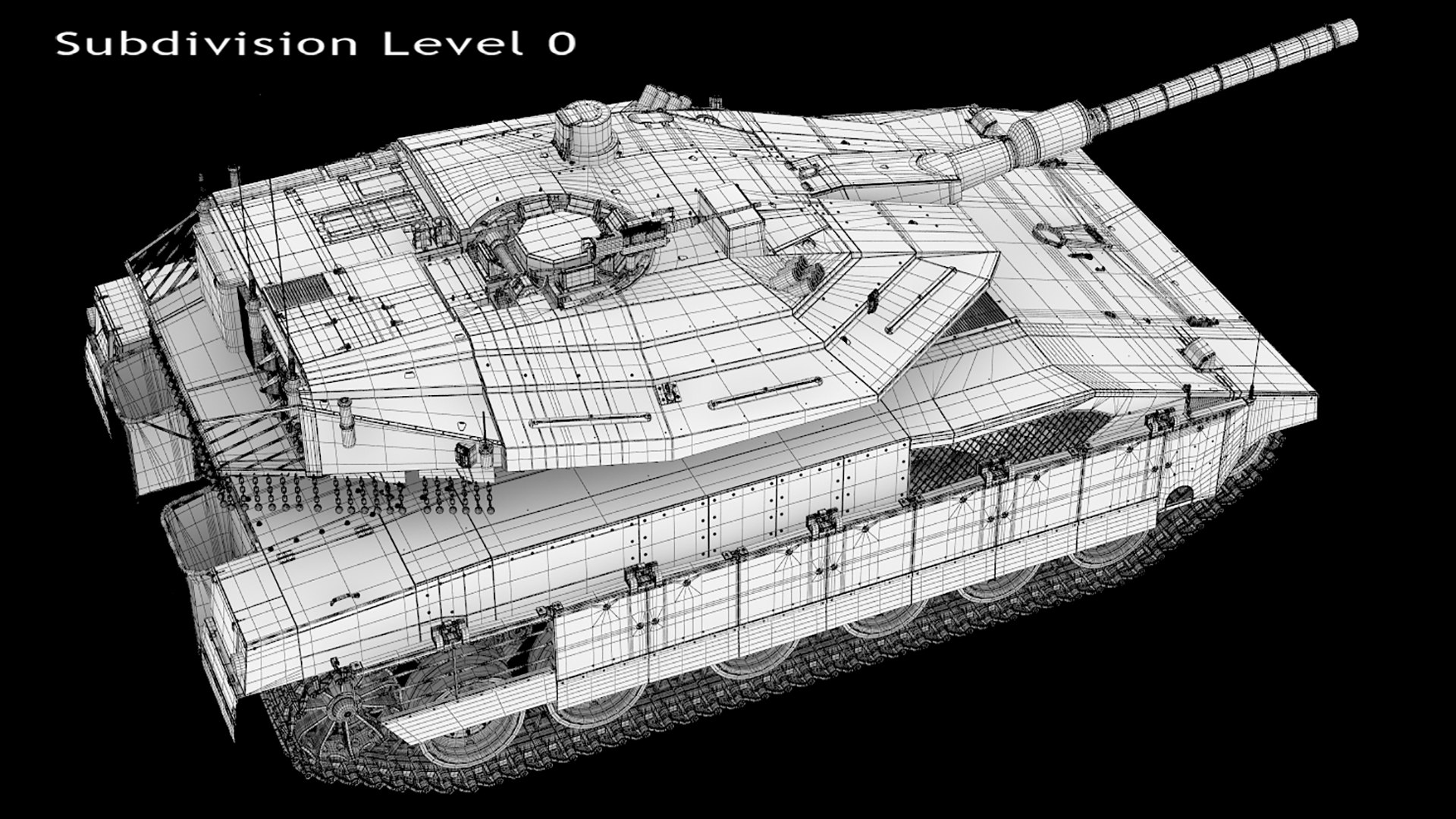 Merkava Mk4 Main Battle Tank Model - TurboSquid 1374623