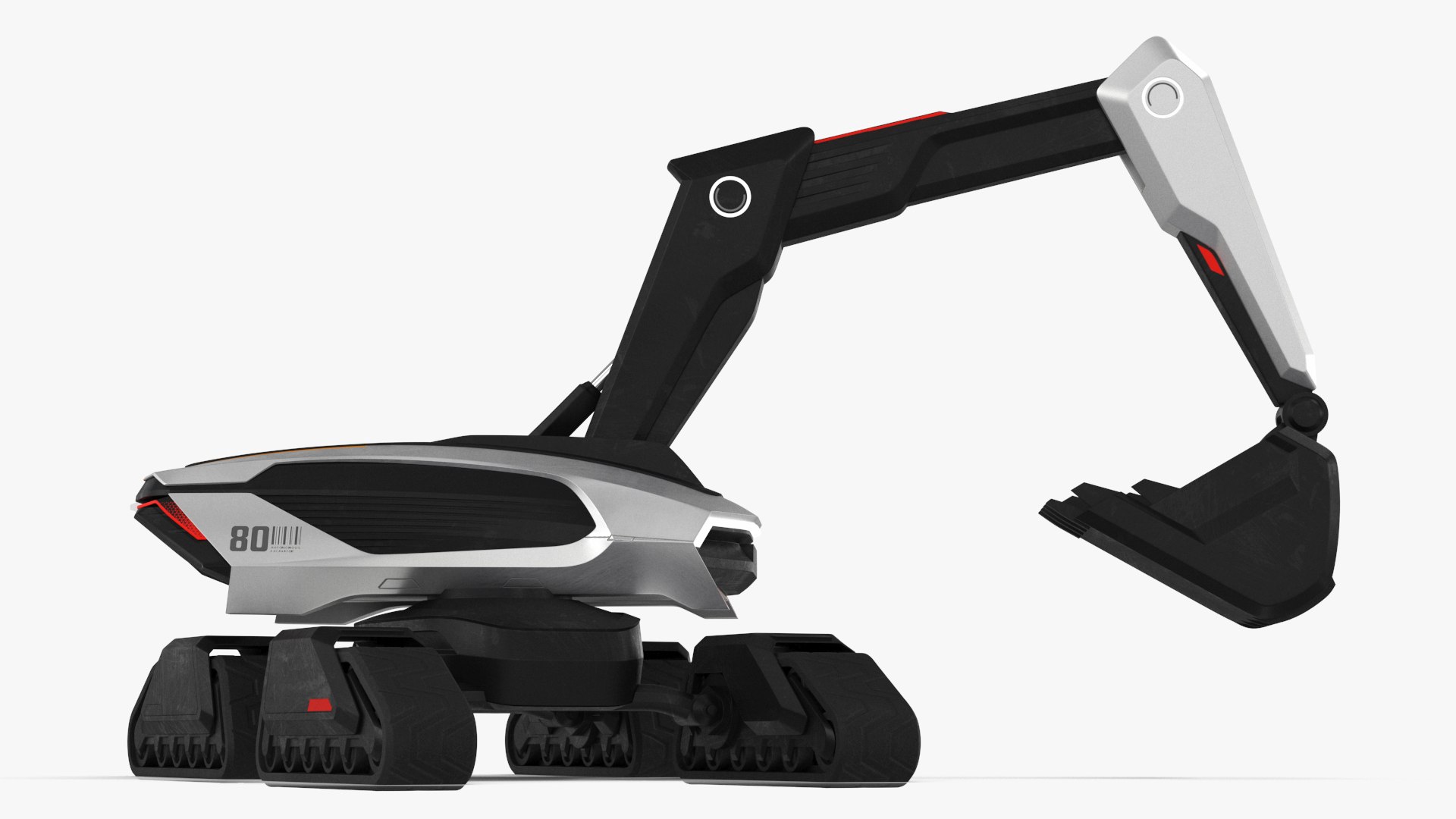 SciFi Excavator New Rigged 3D Model - TurboSquid 2208821