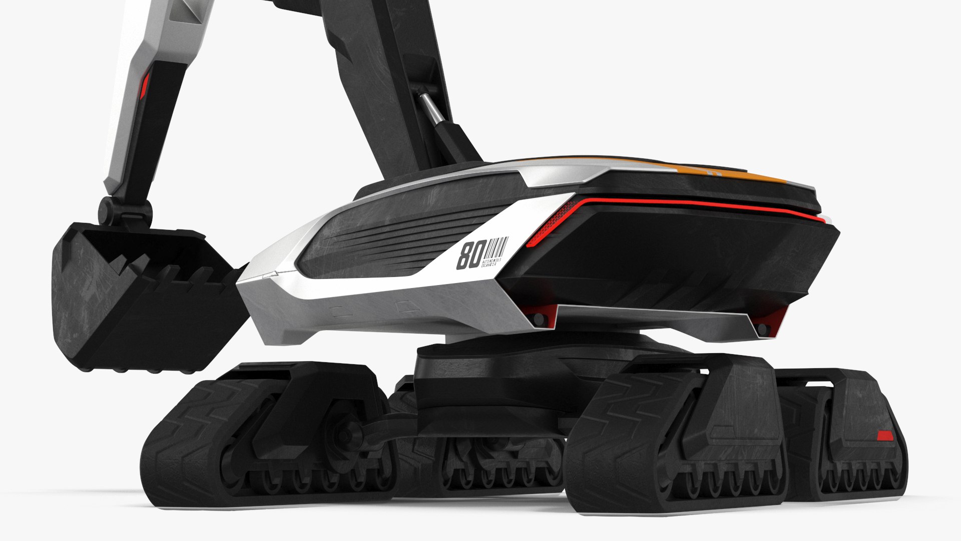 SciFi Excavator New Rigged 3D Model - TurboSquid 2208821