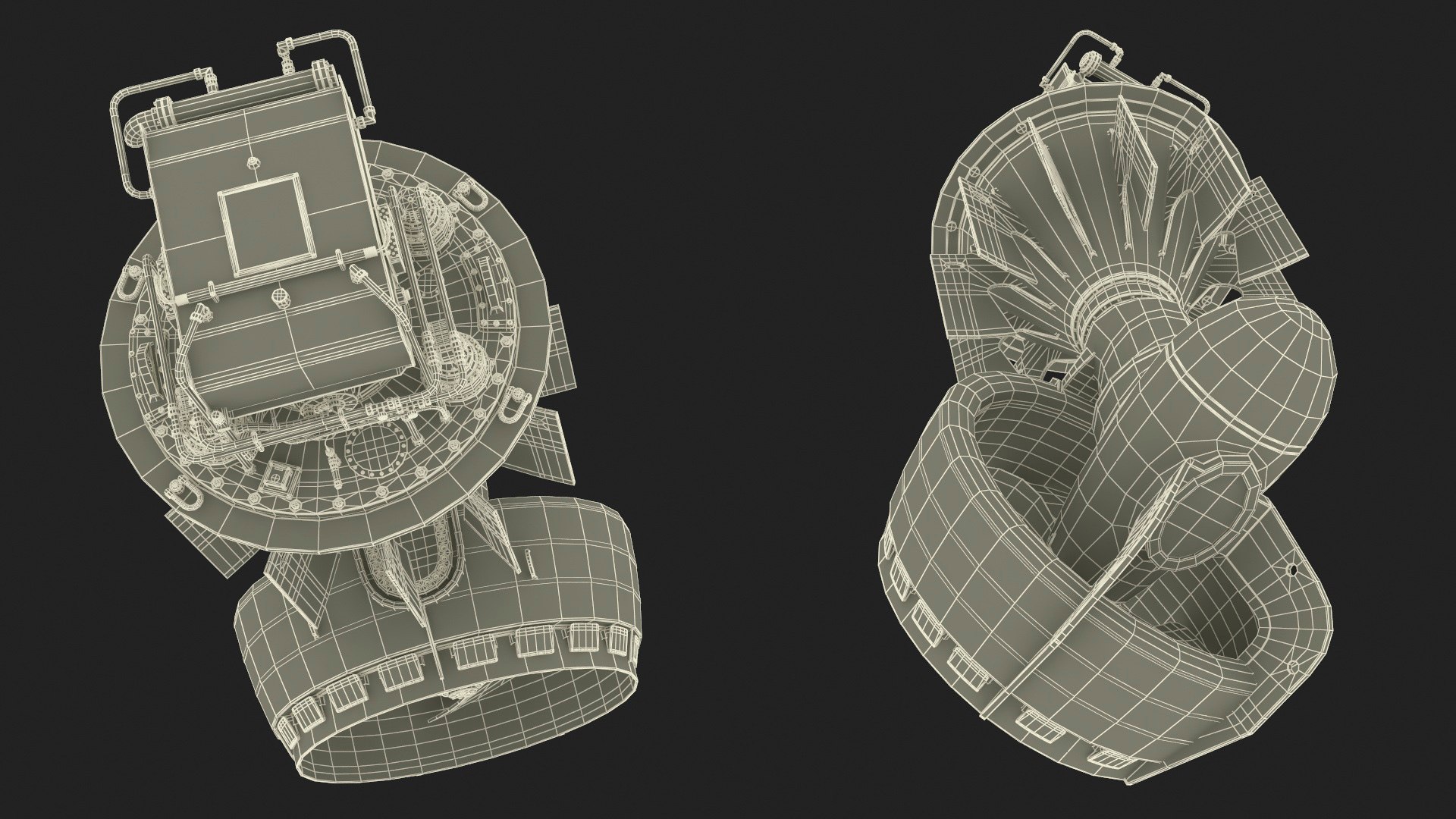 3D Ship Rudder Propeller SCHOTTEL Model - TurboSquid 2218394