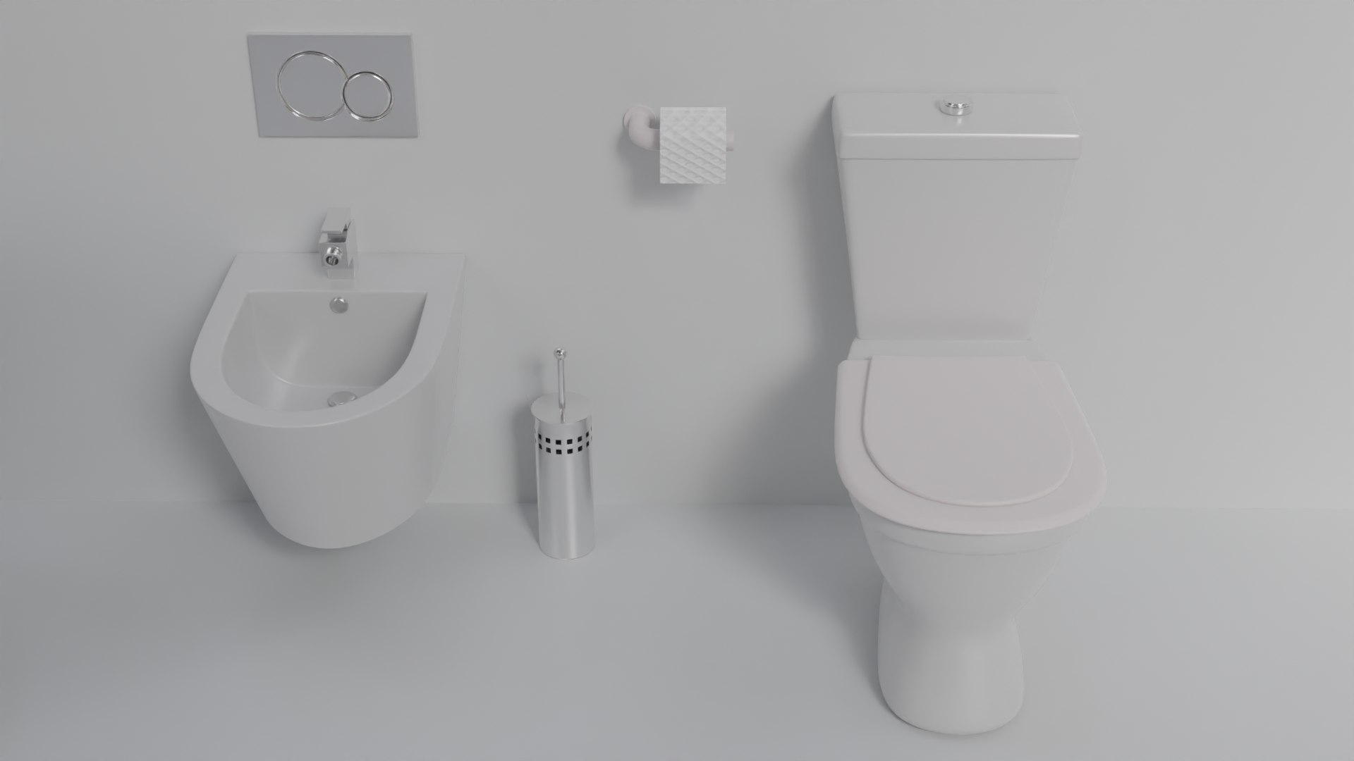 3D Sanitary Ware And Bathroom Furniture Model - TurboSquid 2148177