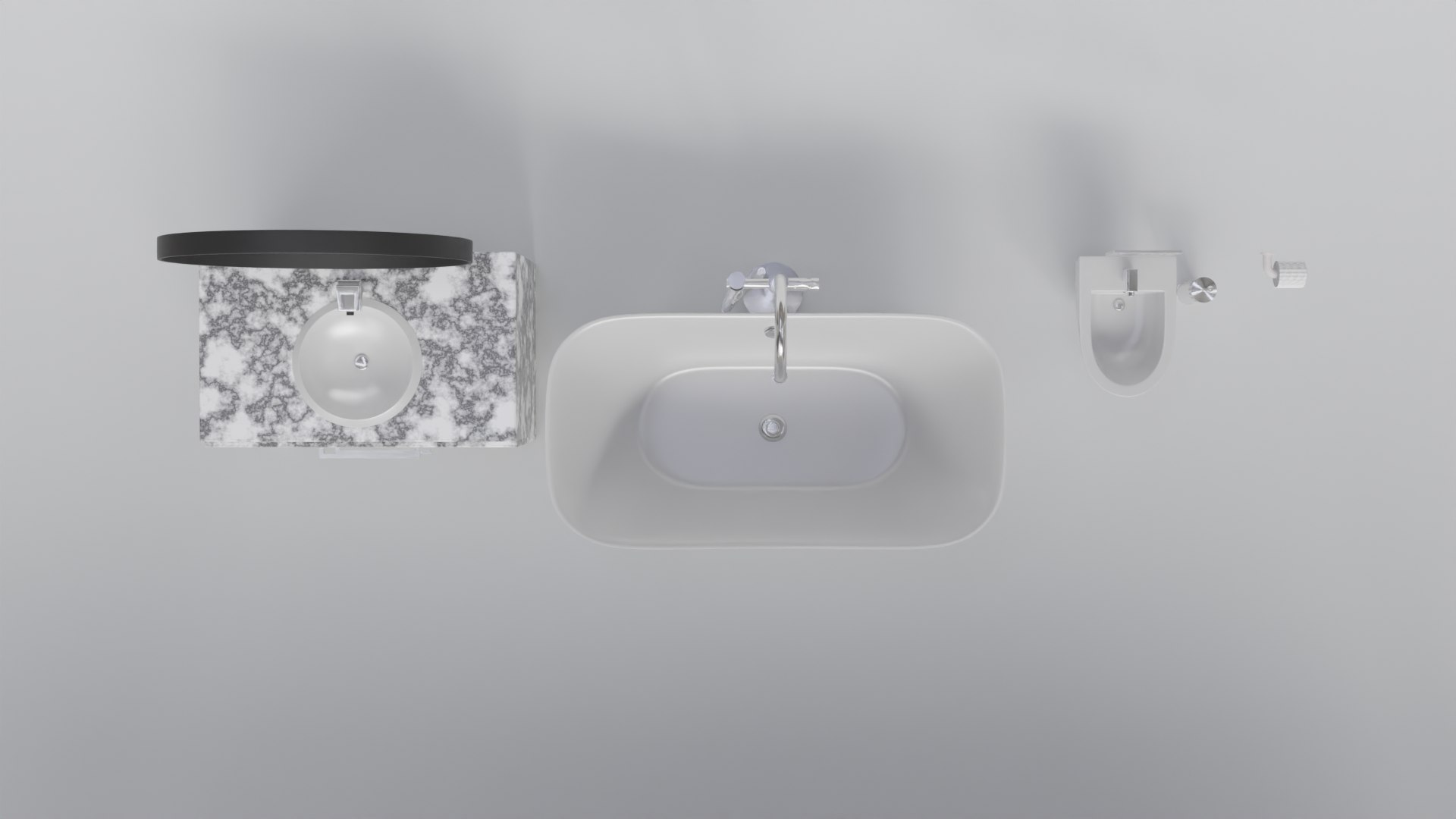 3D Sanitary Ware And Bathroom Furniture Model - TurboSquid 2148177