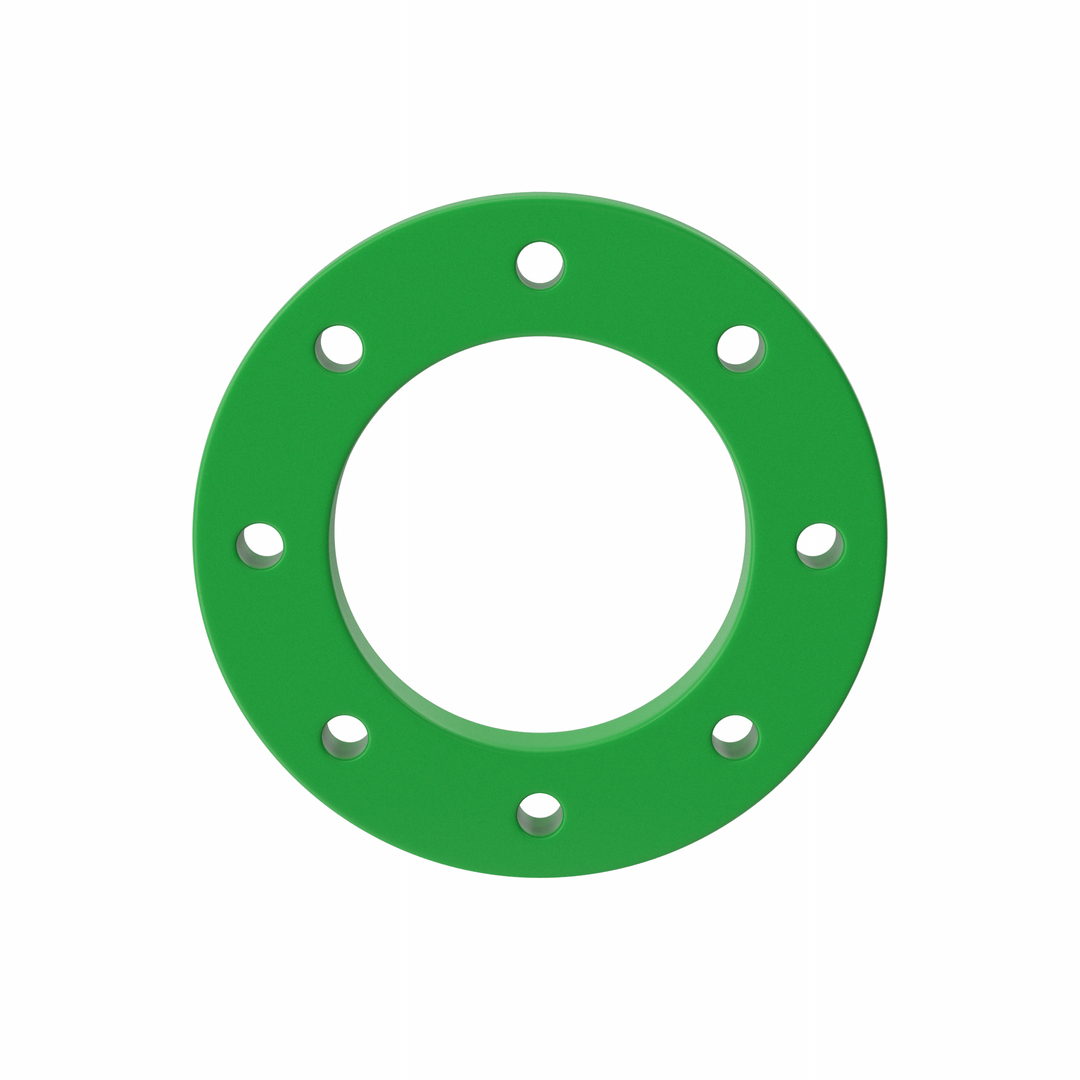 3D Green Pipe Flange Model - TurboSquid 1966308