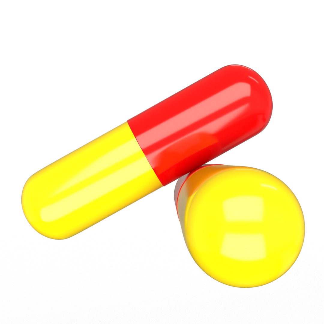 Pill Capsules 3D model - TurboSquid 2001848