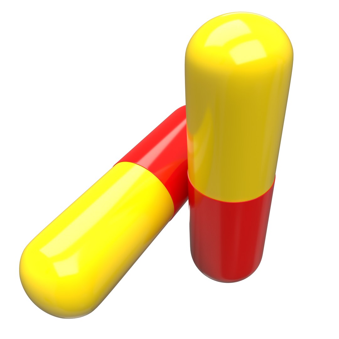 Pill Capsules 3D model - TurboSquid 2001848