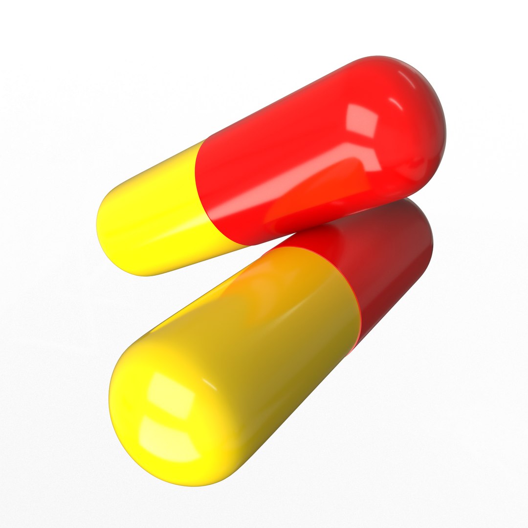Pill Capsules 3D model - TurboSquid 2001848