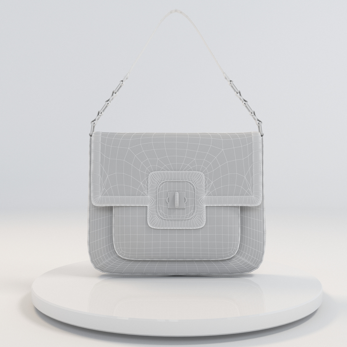 handbag purse 3d model