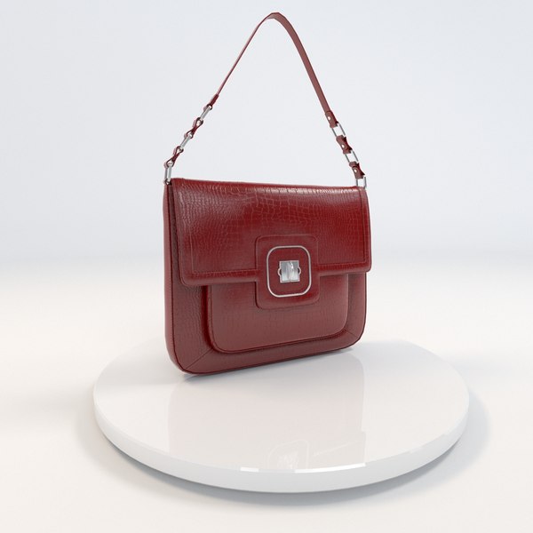 handbag purse 3d model