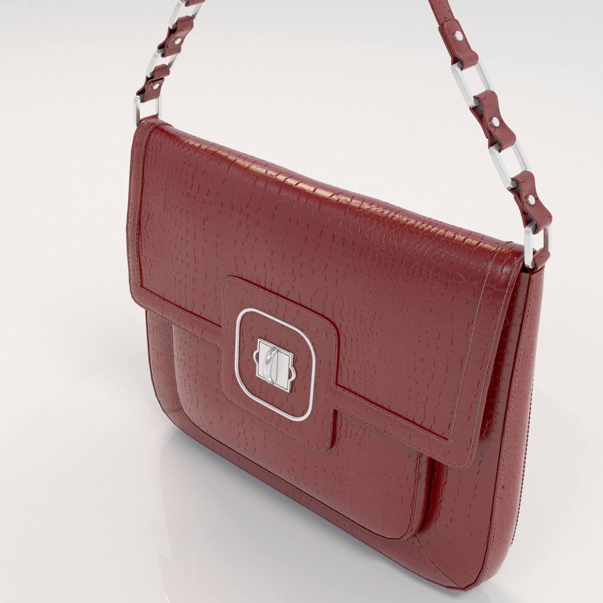 handbag purse 3d model