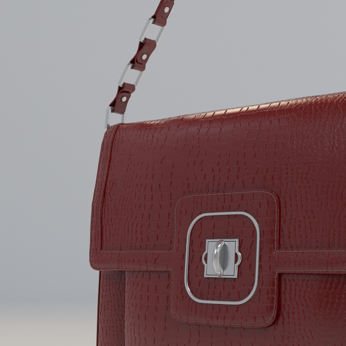 handbag purse 3d model