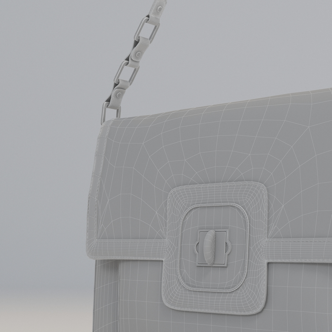 handbag purse 3d model
