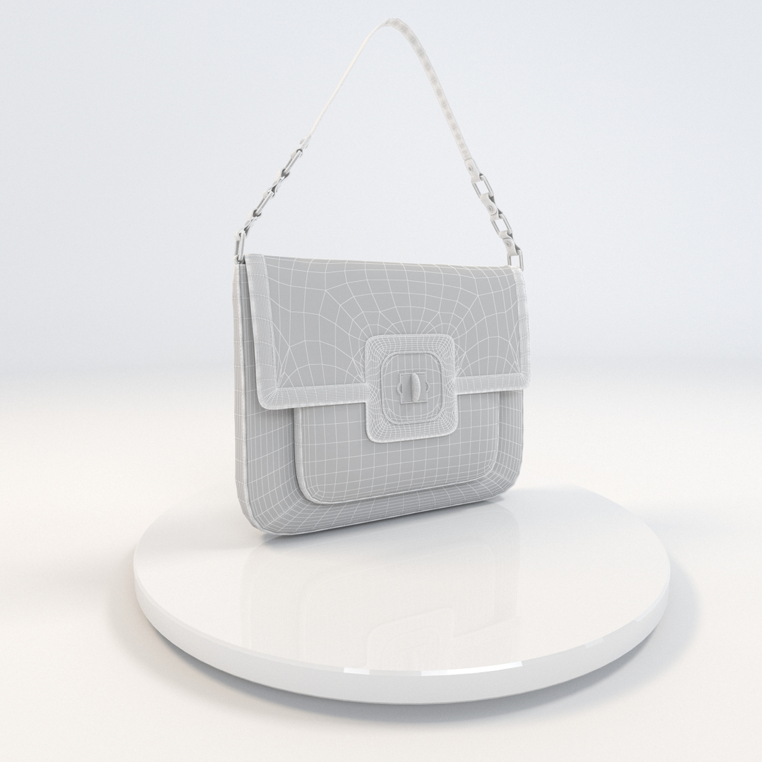 handbag purse 3d model