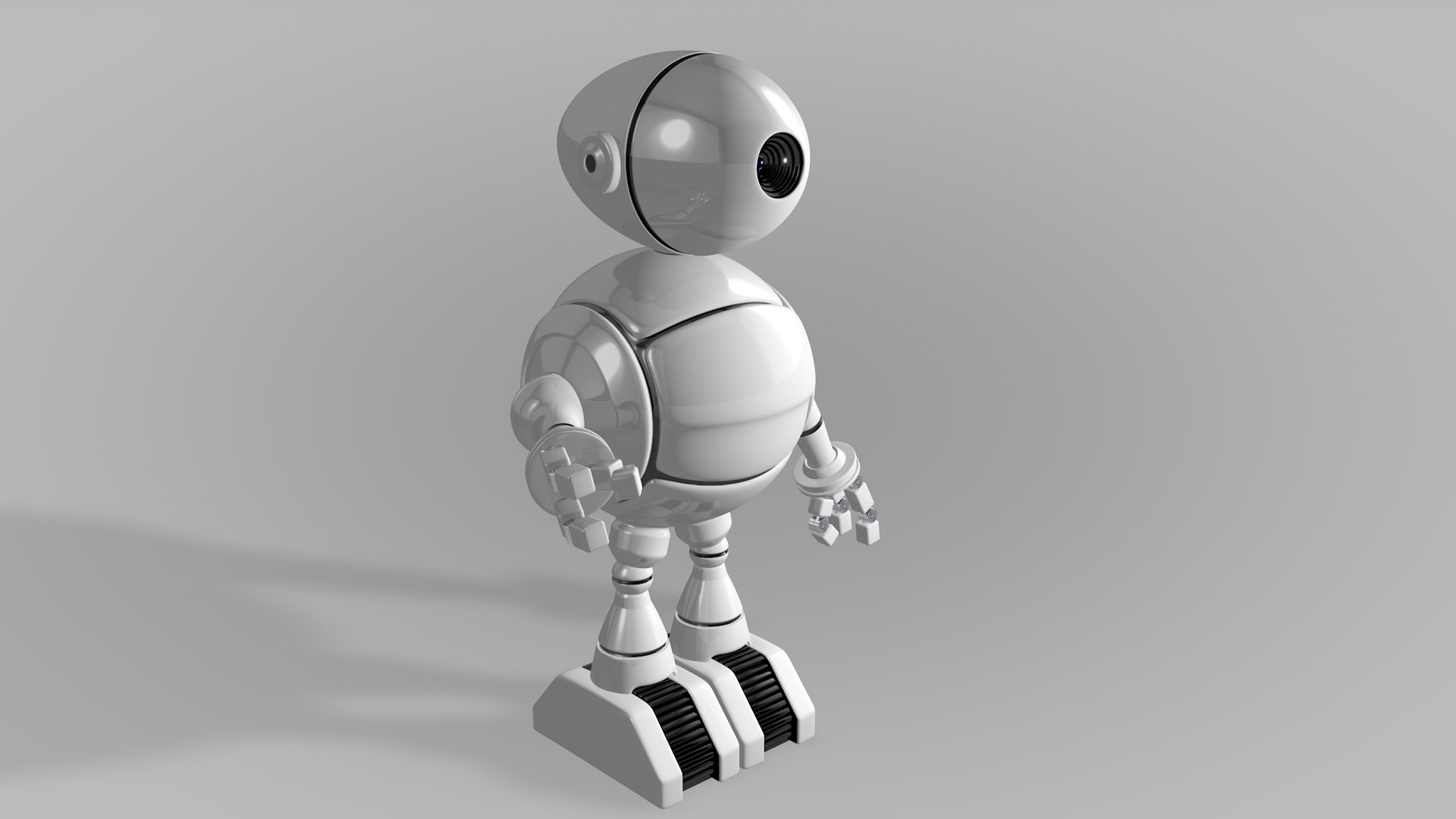 C4d Cartoon Robot