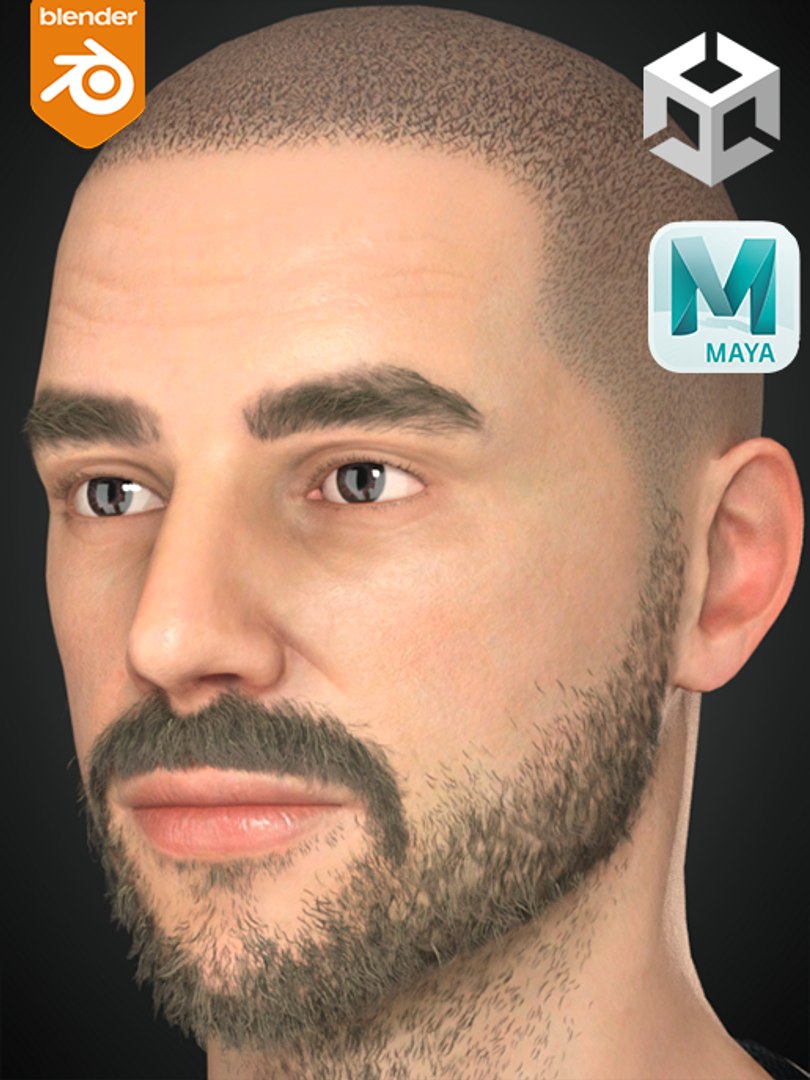 3D Realistic Man Character Rigged 3D Model - TurboSquid 2100982