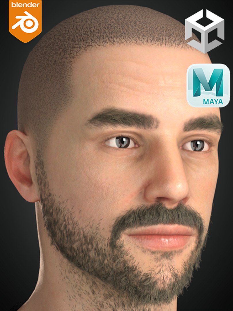 3D Realistic Man Character Rigged 3D Model - TurboSquid 2100982