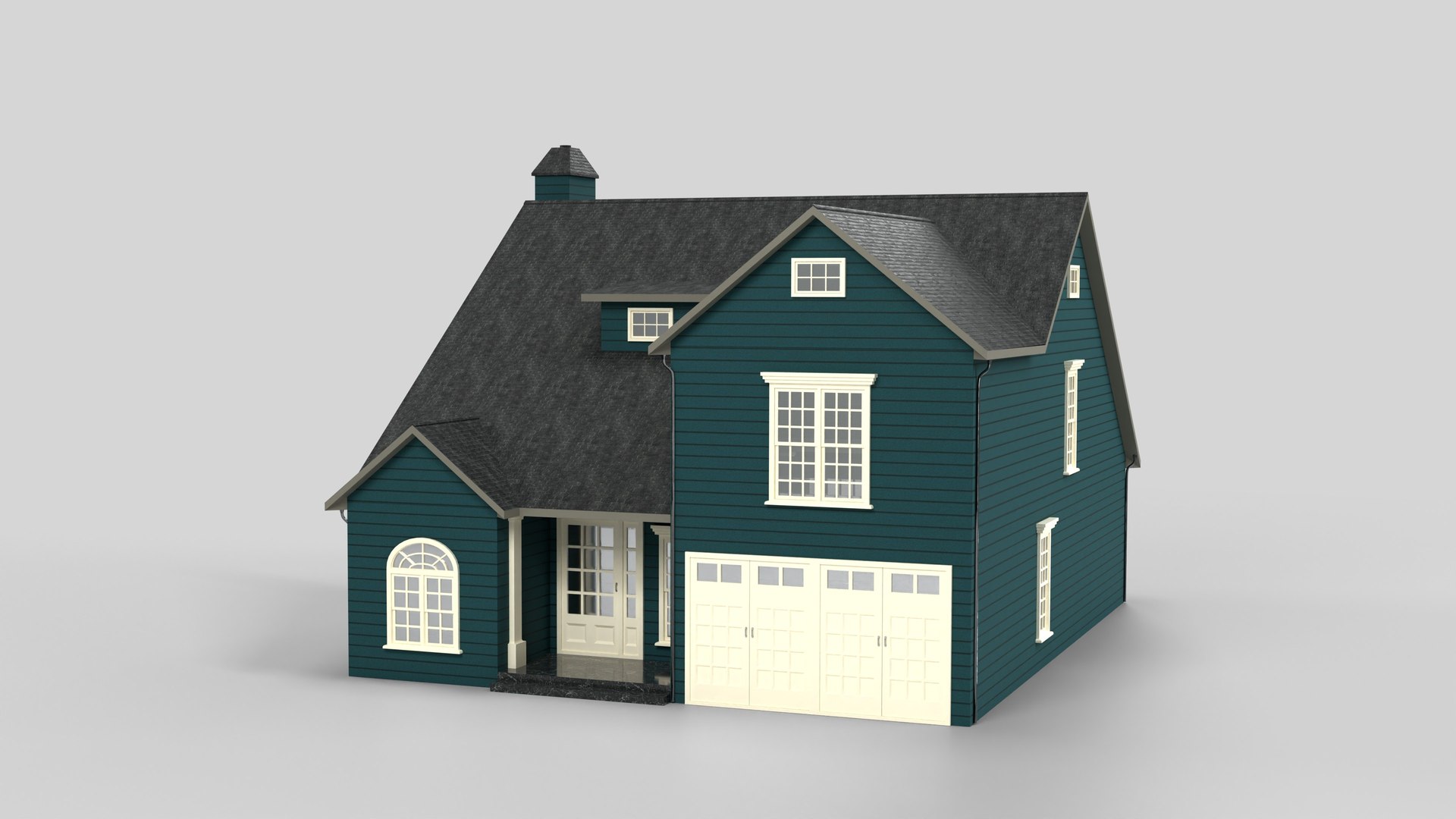 Neighborhood Houses Collection 10 Pack T3 3D Model - TurboSquid 2215531